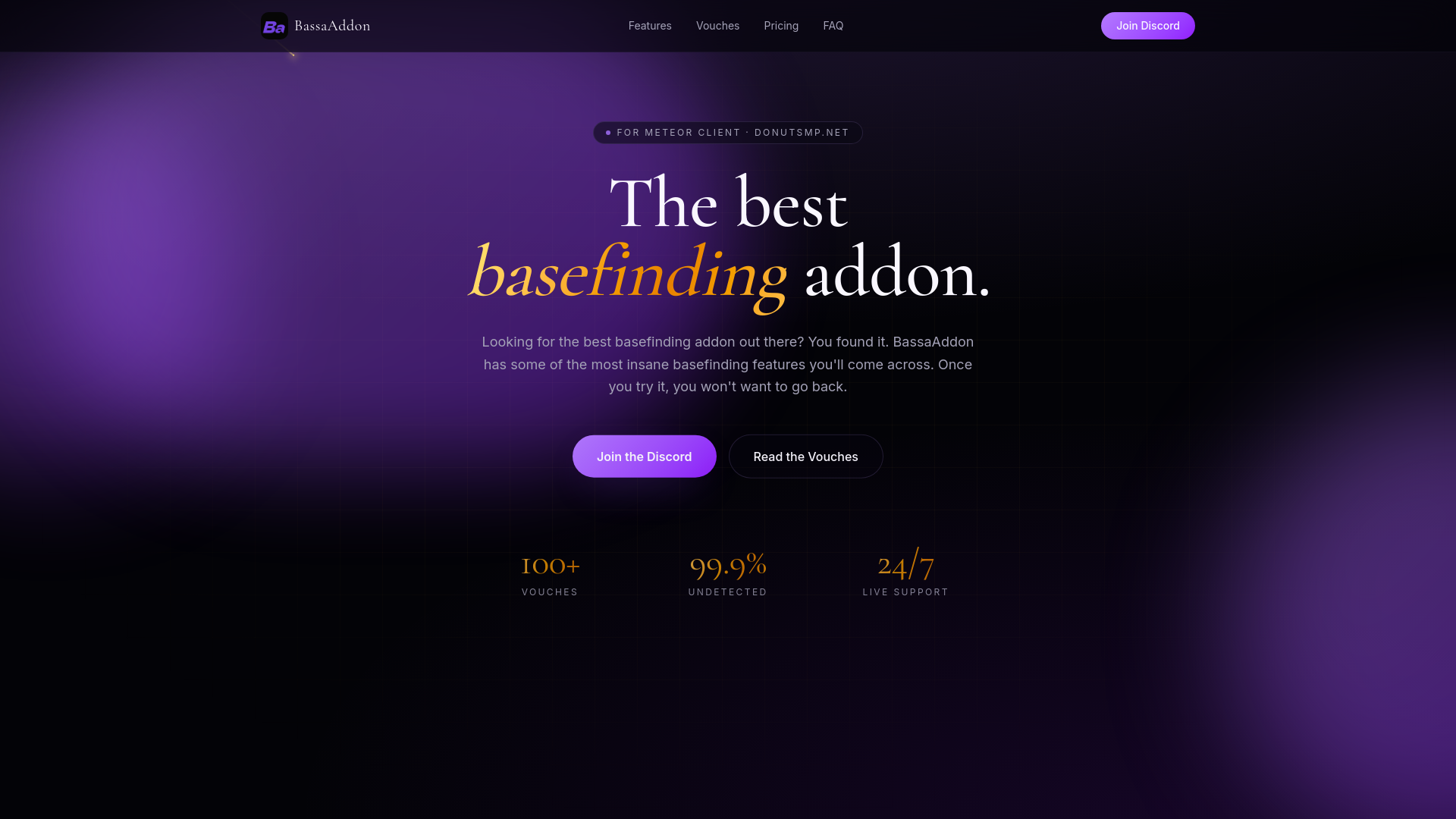 BassaAddon — The Best Basefinding Addon for Meteor
