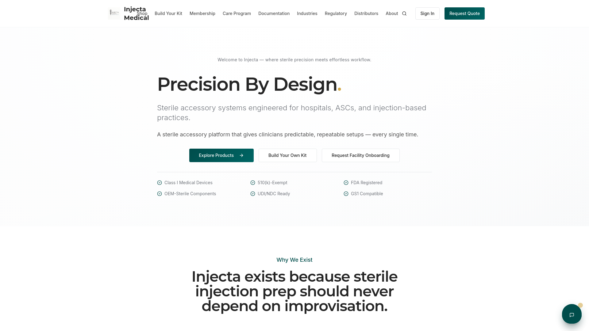 Injecta Medical | Precision By Design