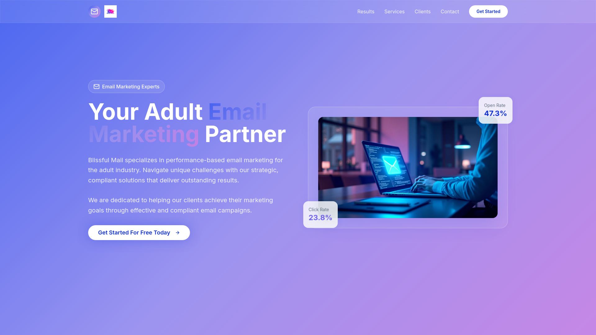 BlissfulMail - Email Marketing Excellence for Adult Industry