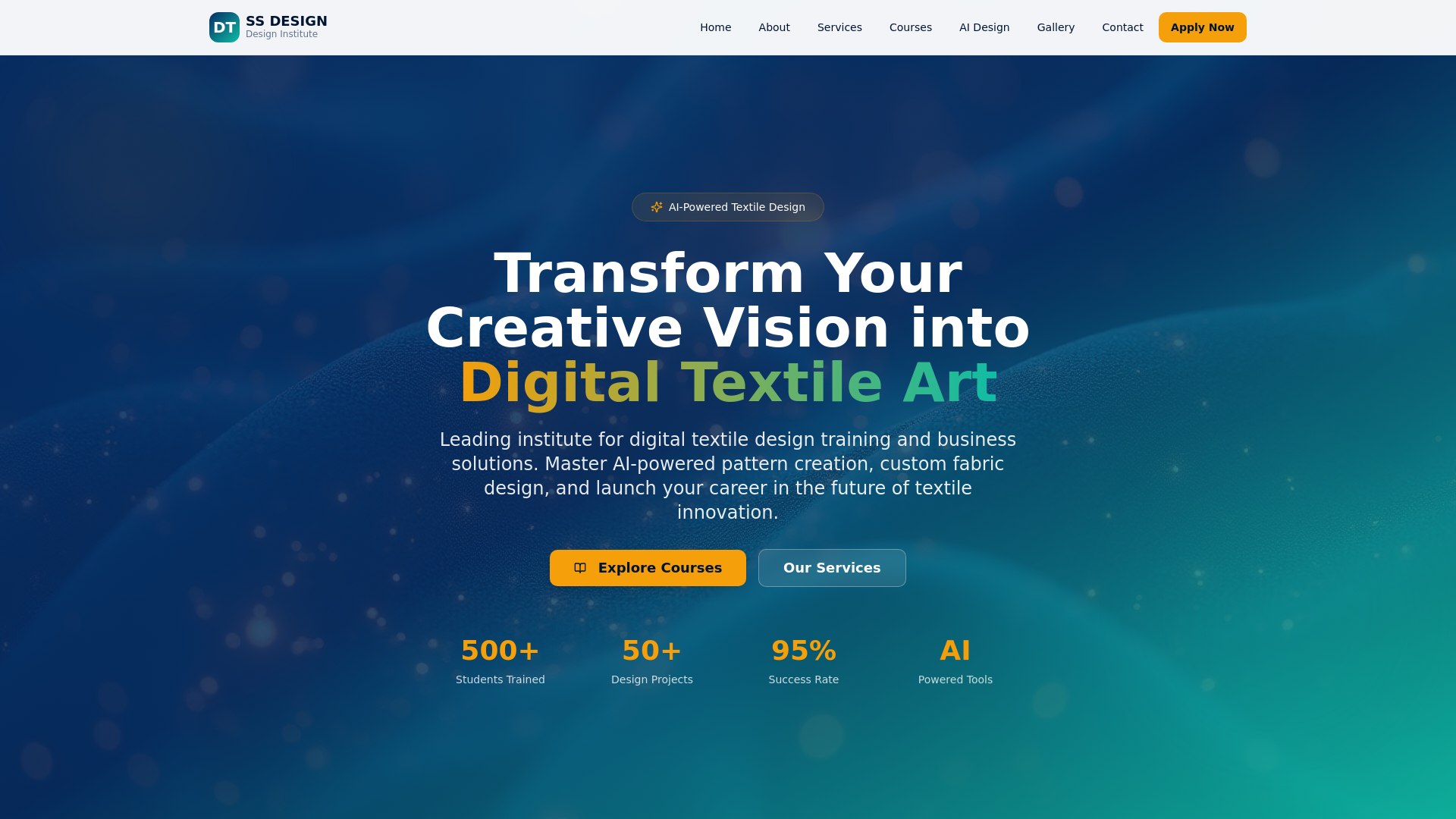 Digital Textile Design Institute | AI-Powered Design Training