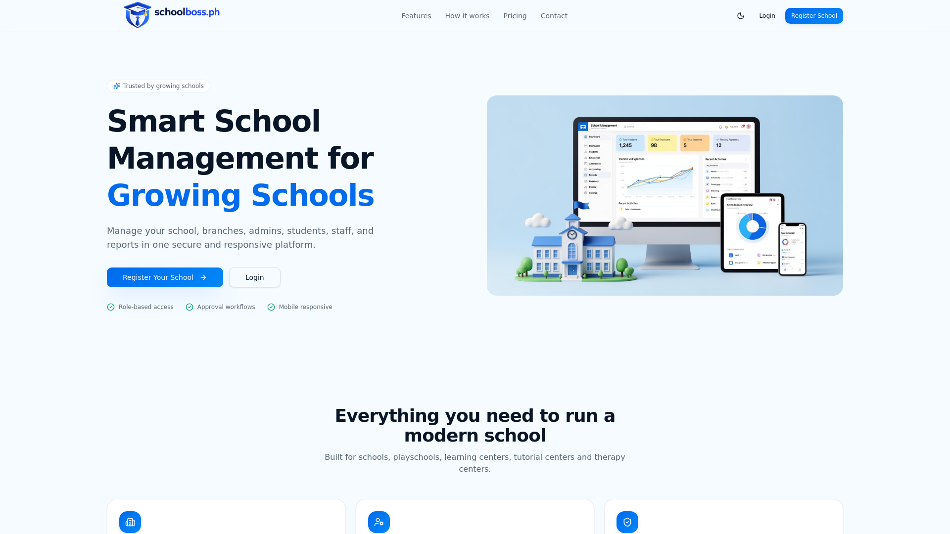 School Boss — Smart School Management for Growing Schools