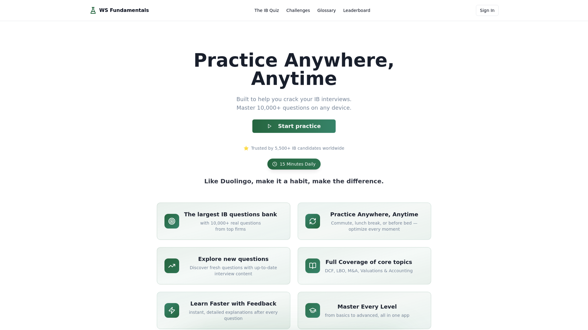 WS Fundamentals