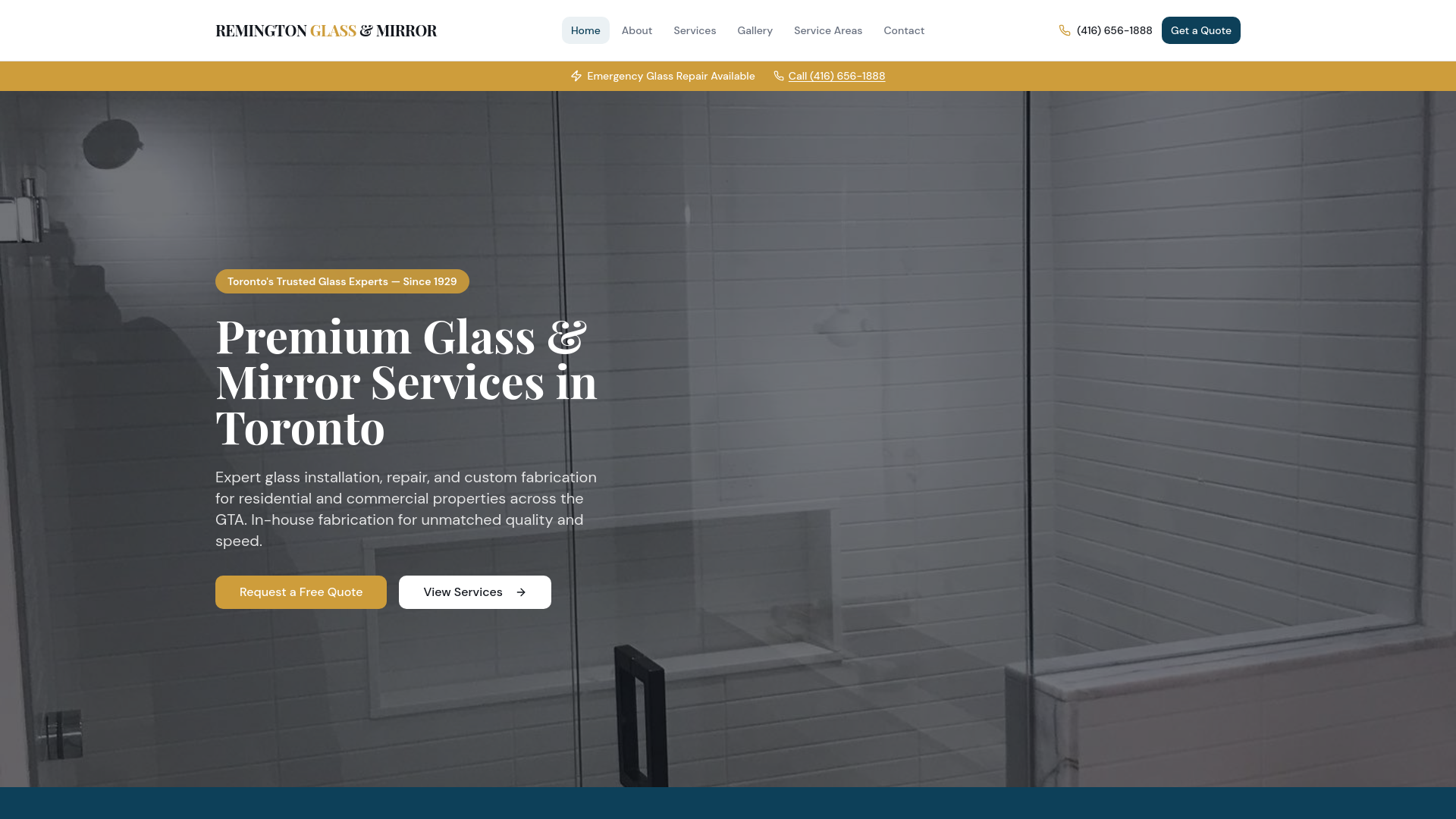 Remington Glass & Mirror Toronto | #1 Glass Company Since 1929 | Free ...