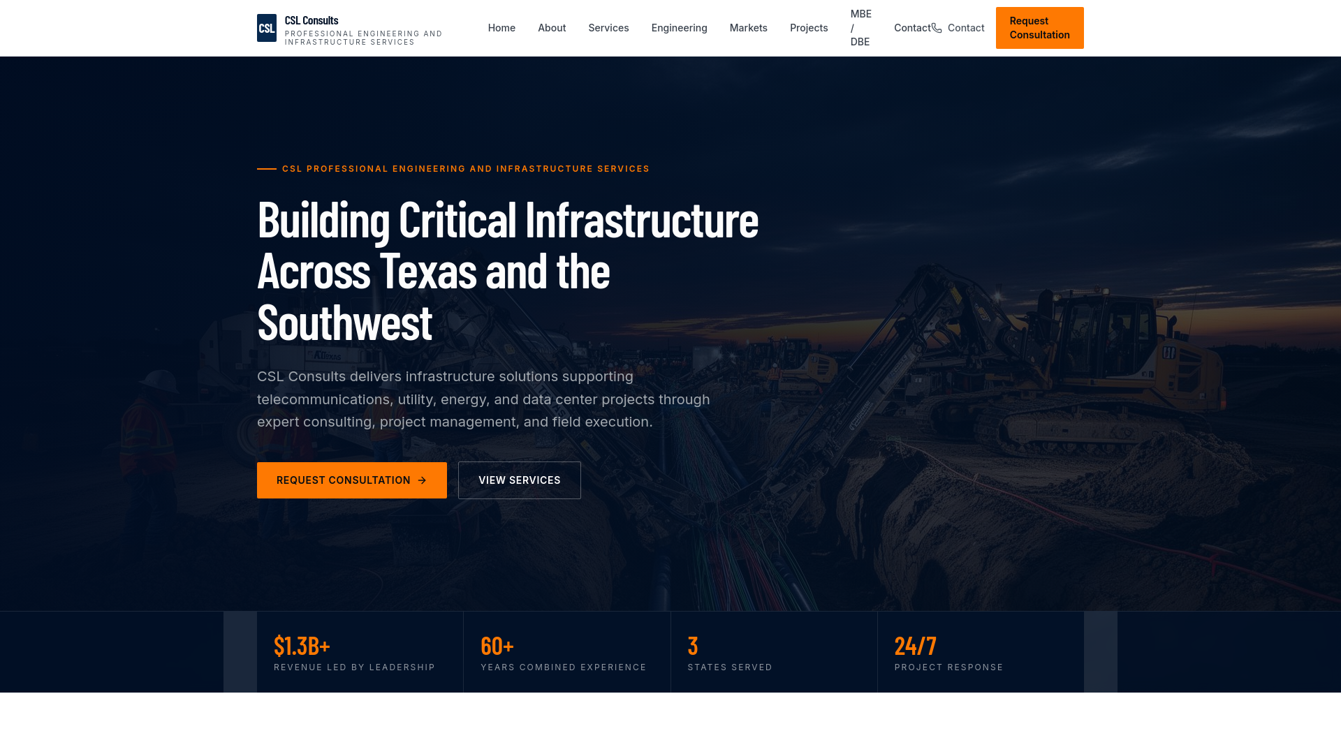 Fiber Infrastructure Consulting | Fiber Optic Construction — CSL Consults