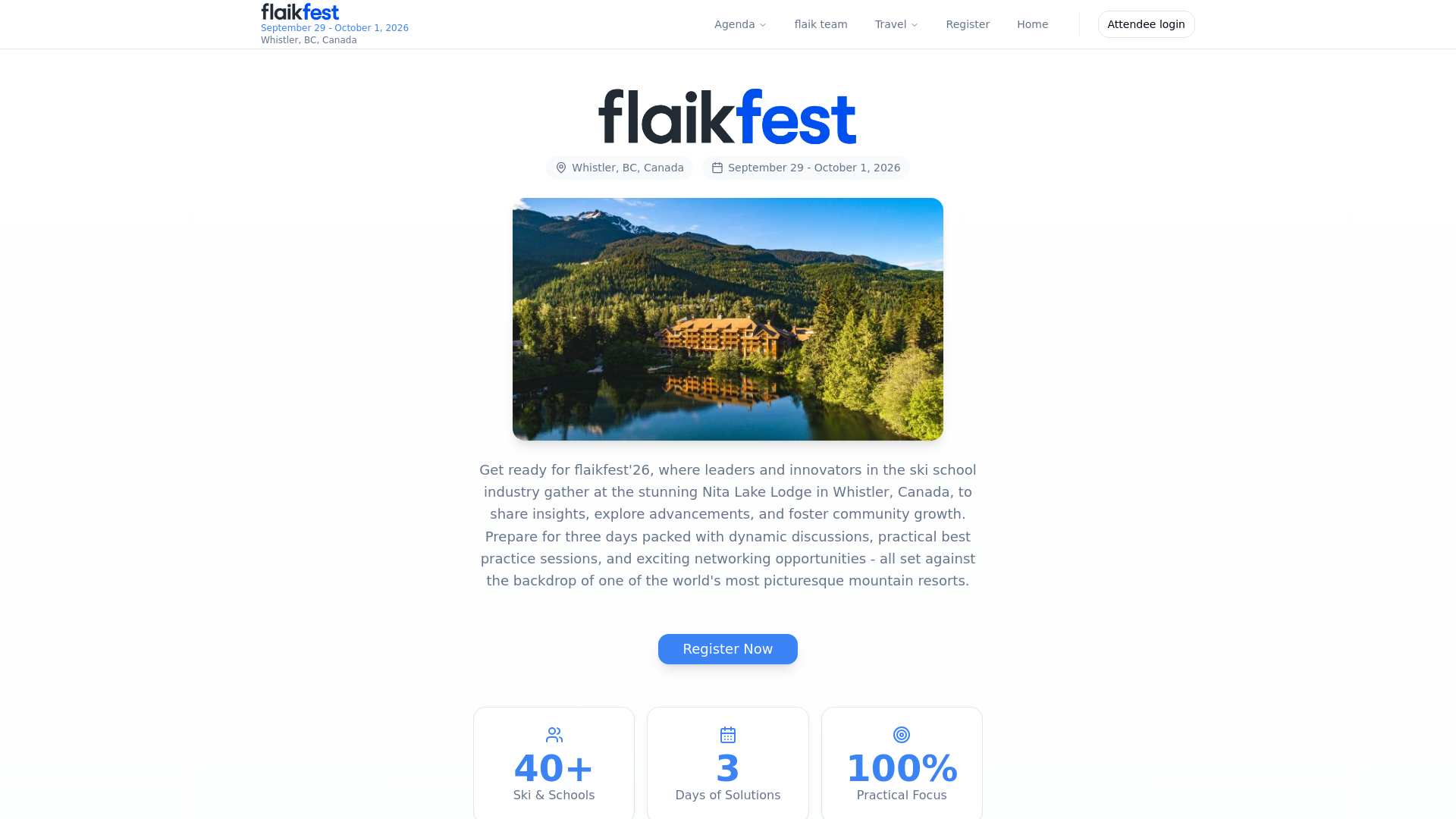 flaikfest 26 - Elevate • Connect • Innovate