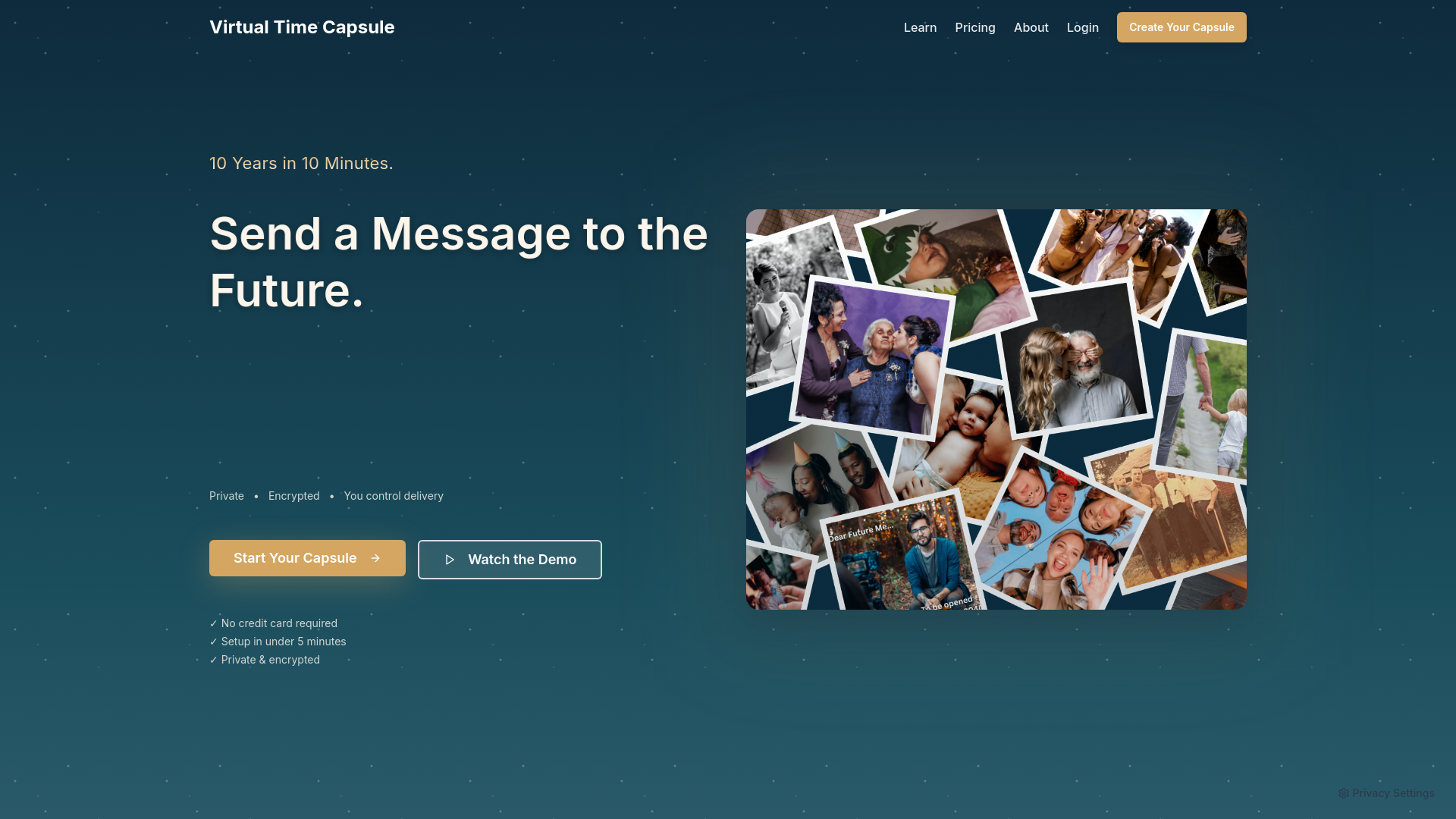 Virtual Time Capsule | 10 Years in 10 Minutes