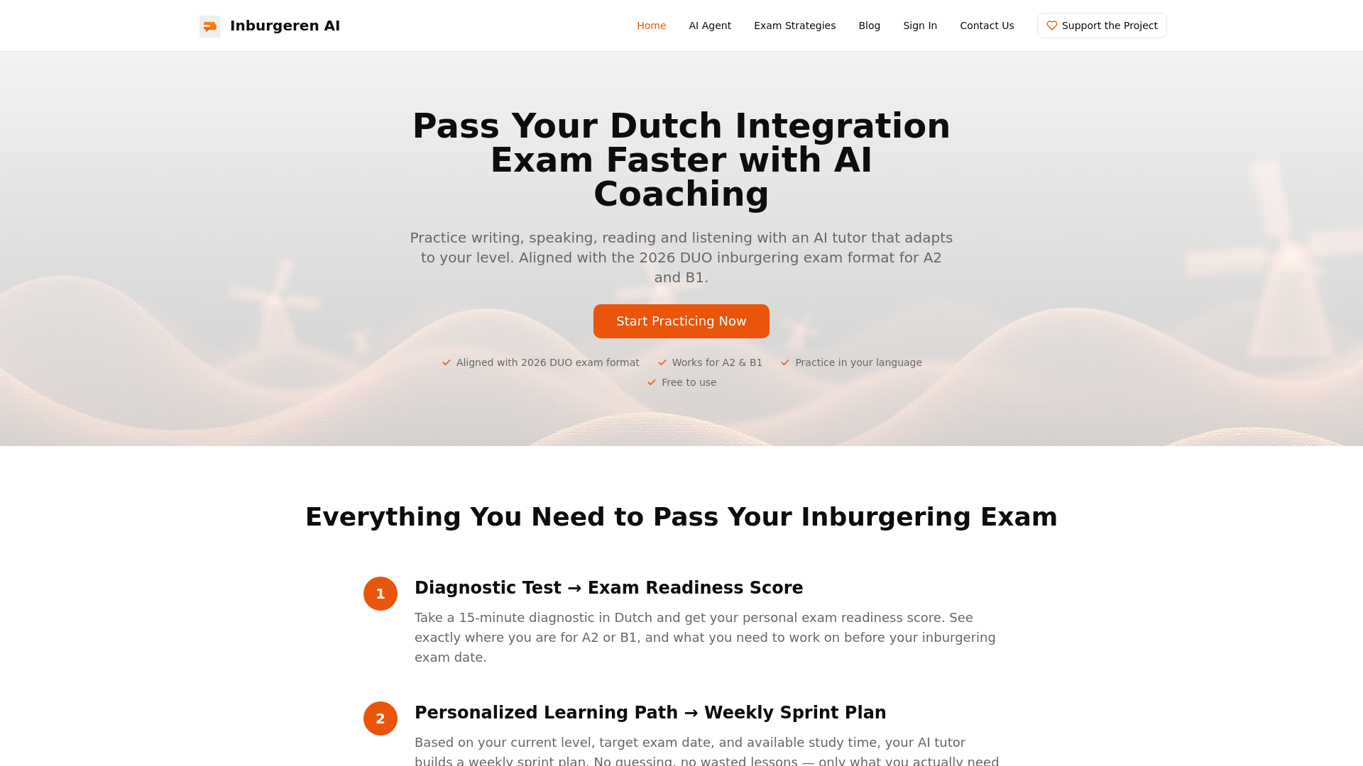 Dutch Inburgering Exam Guide 2026: A2 & B1 Preparation