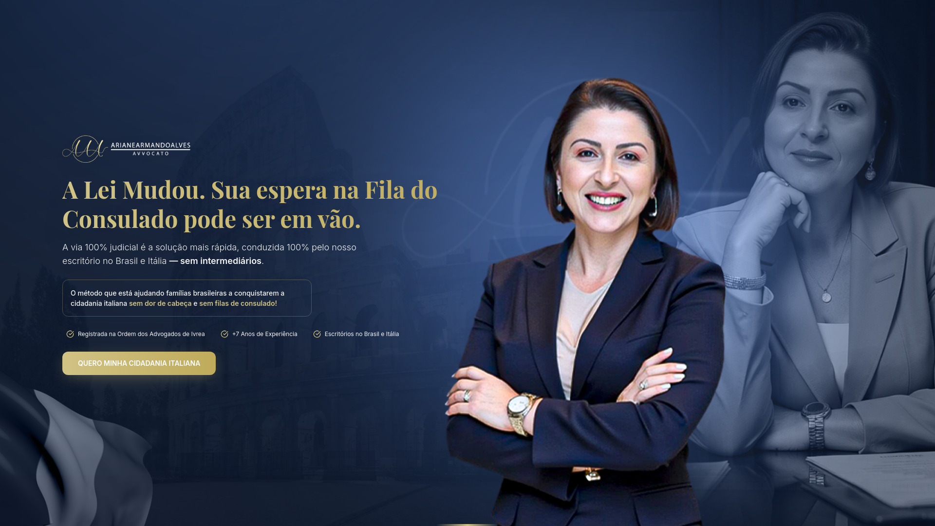 Cidadania Italiana - Avv. Ariane Armando Alves