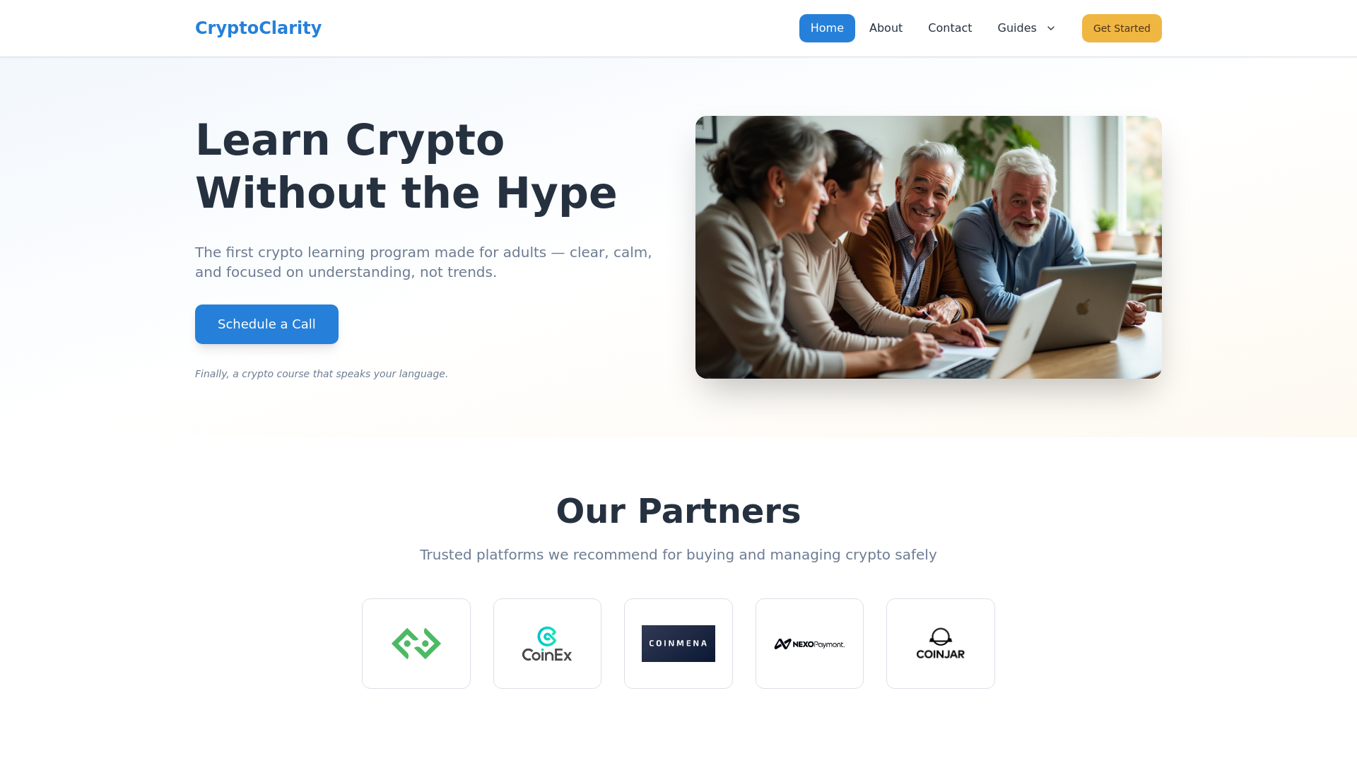 CryptoClarity - Learn Crypto Without the Hype