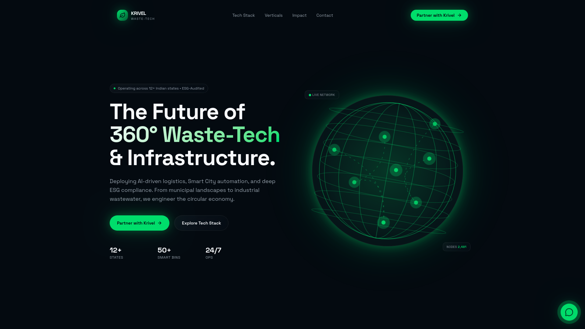 Krivel Waste Management | 360° Environmental Infrastructure
