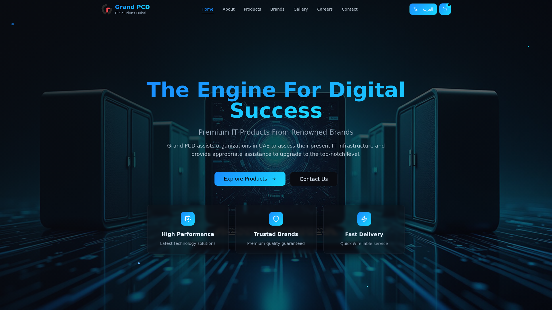 Grand PCD - Premium IT Solutions & E-Commerce in Dubai
