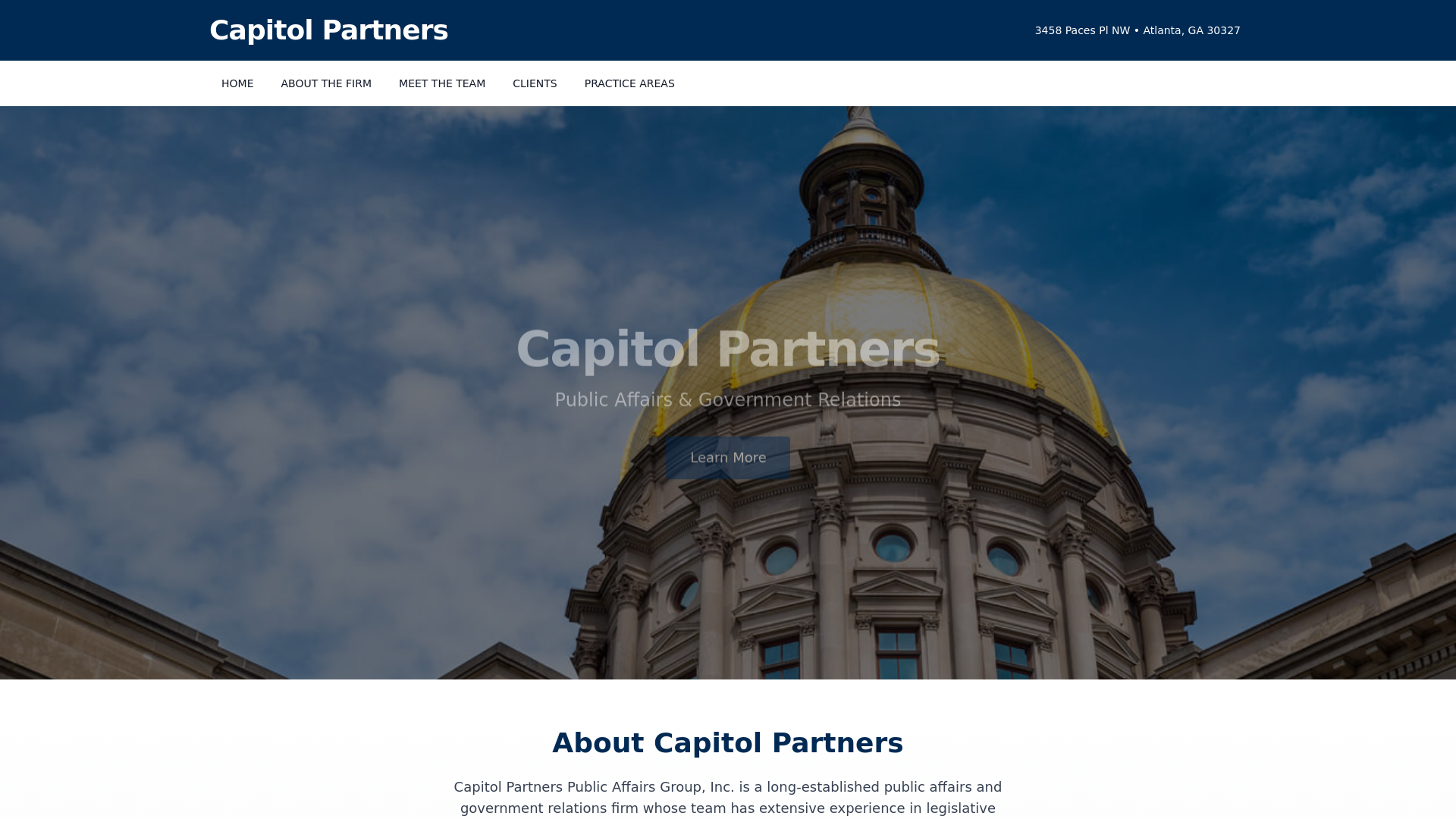 Capitol Partners - Public Affairs Group