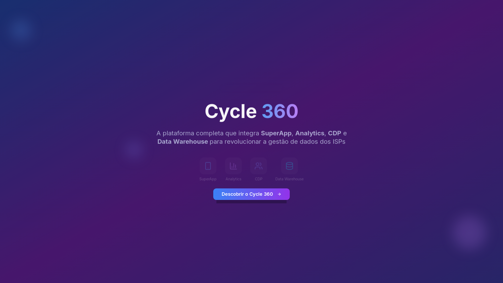 Cycle 360 - Plataforma All-in-One para ISPs