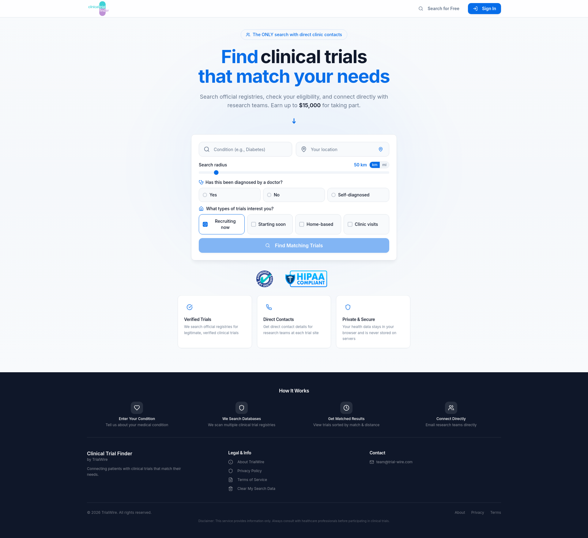Find Clinical Trials Near You in USA, Australia & NZ | TrialWire