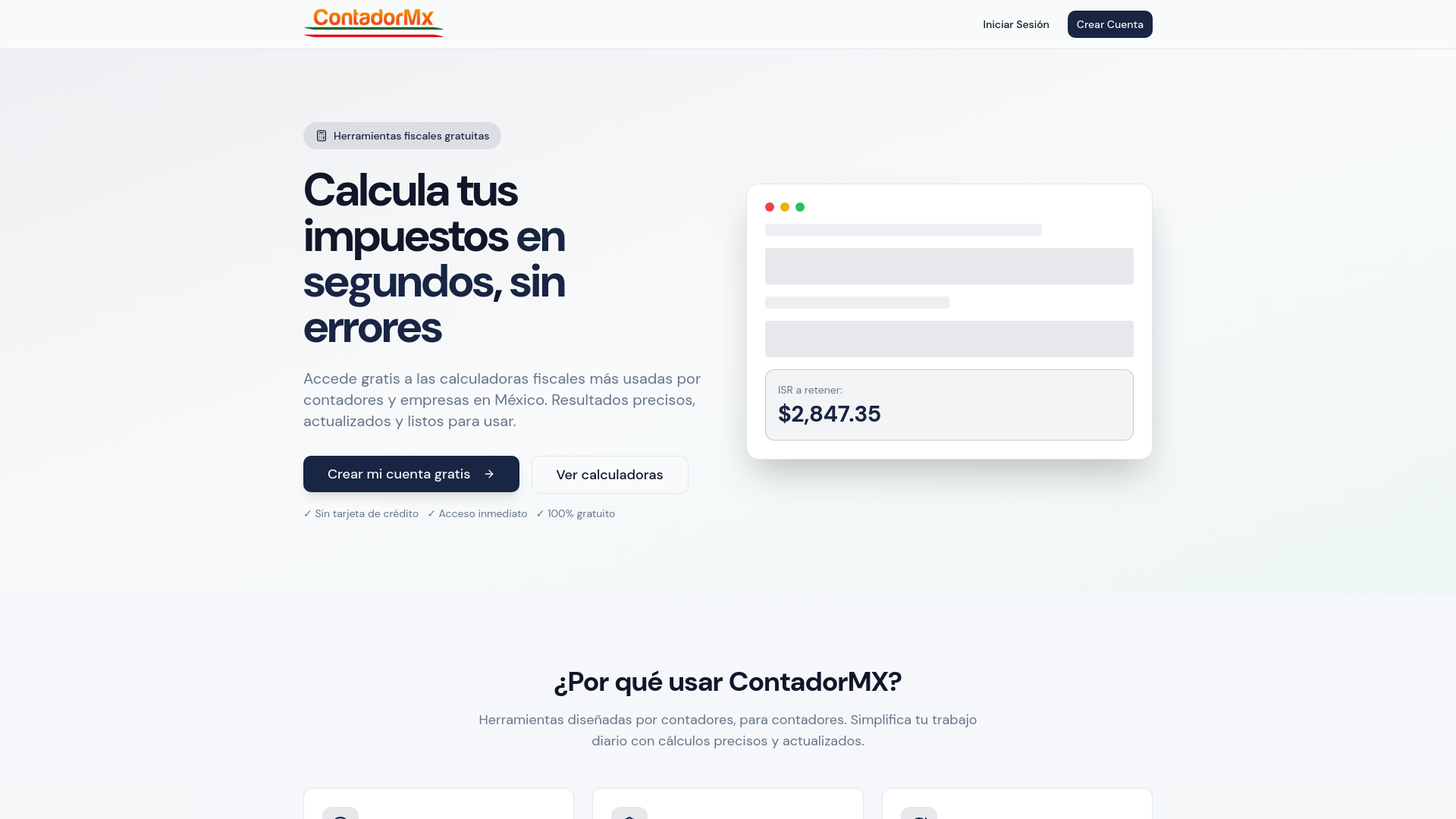 Calculadora de ISR 2026 | Calcula ISR Sueldos y Salarios México ...