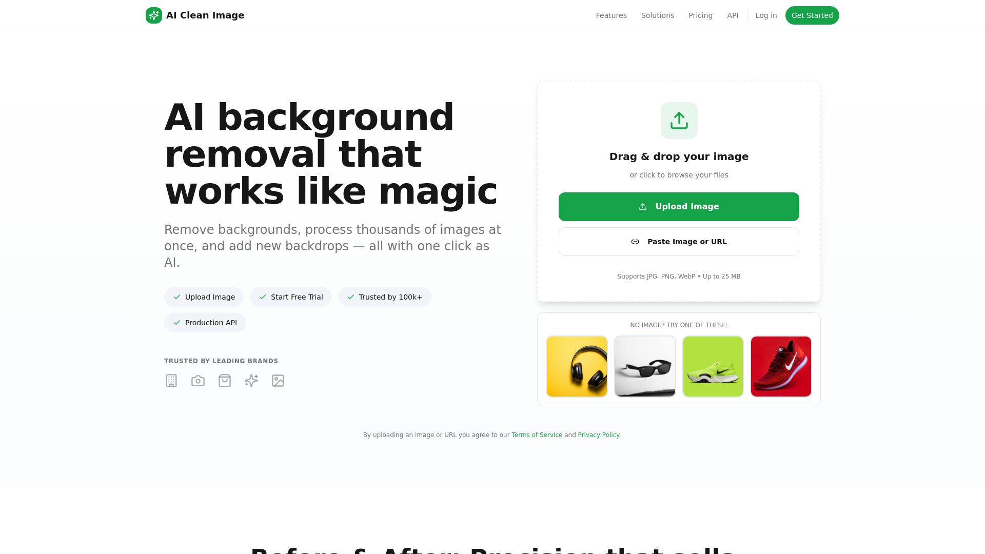 Free AI Background Remover | AI Clean Image – Remove Backgrounds Online ...