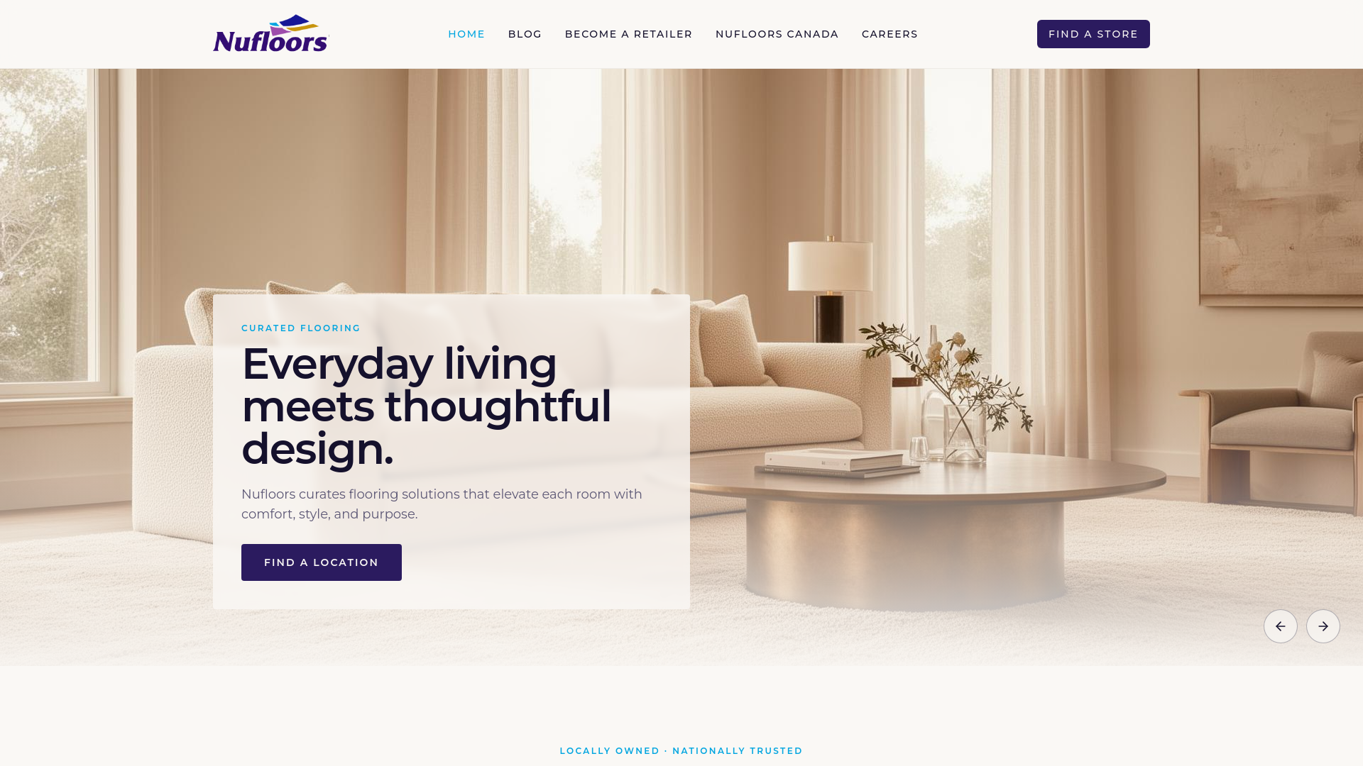 Nufloors Canada — Locally Owned Flooring Stores Across Canada