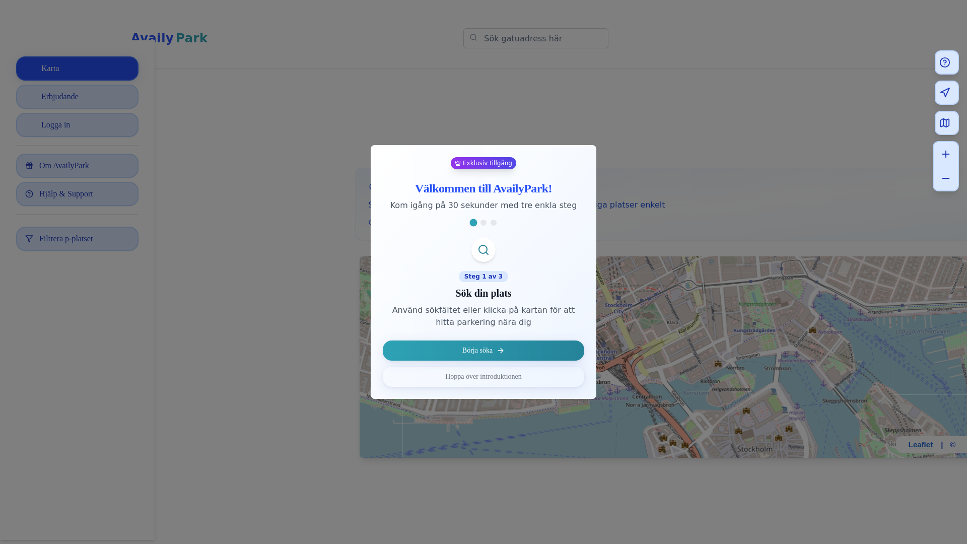 Smart parkering i Sverige | AvailyPark