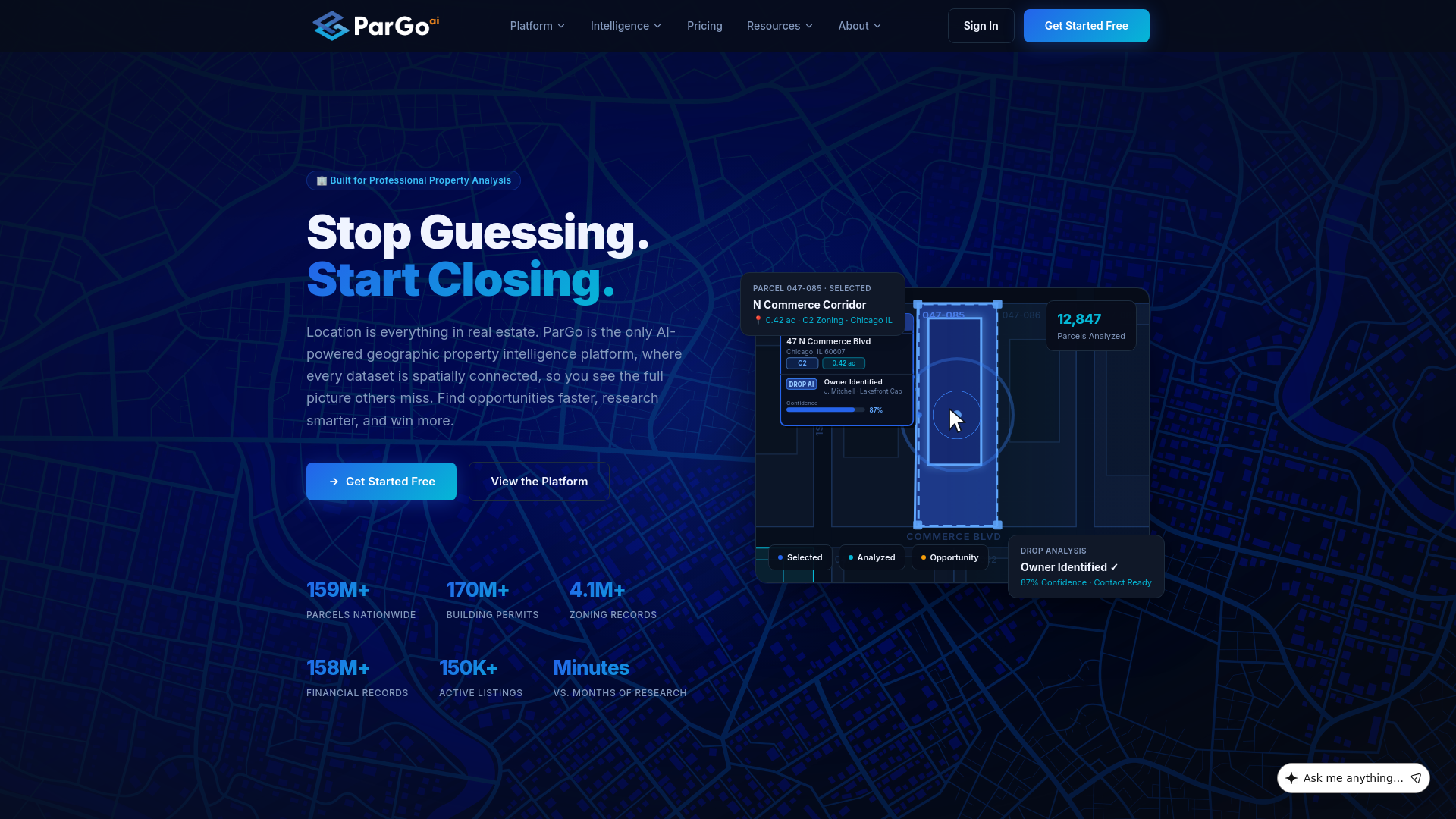 ParGo AI — Location Intelligence for Commercial Real Estate