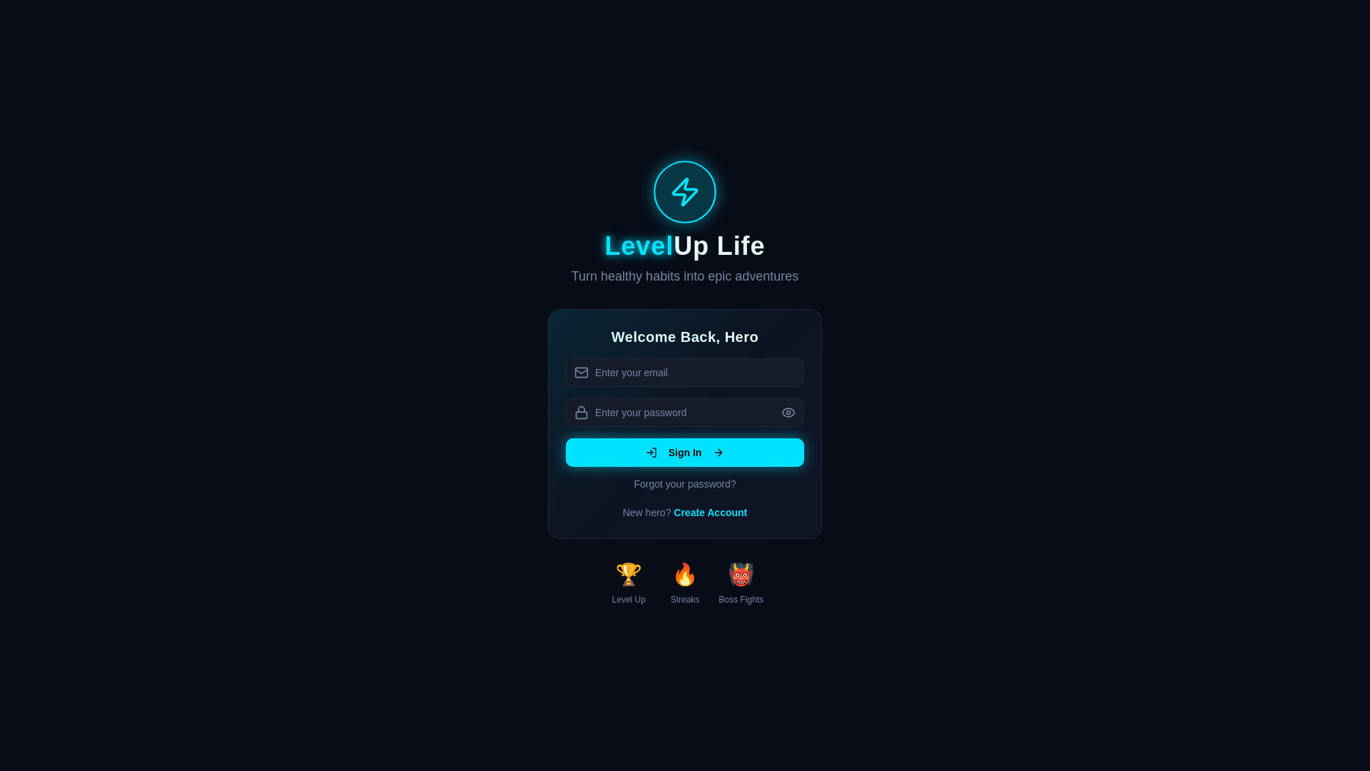 LevelUp Life - Gamified Health Tracker for Pre-Teens
