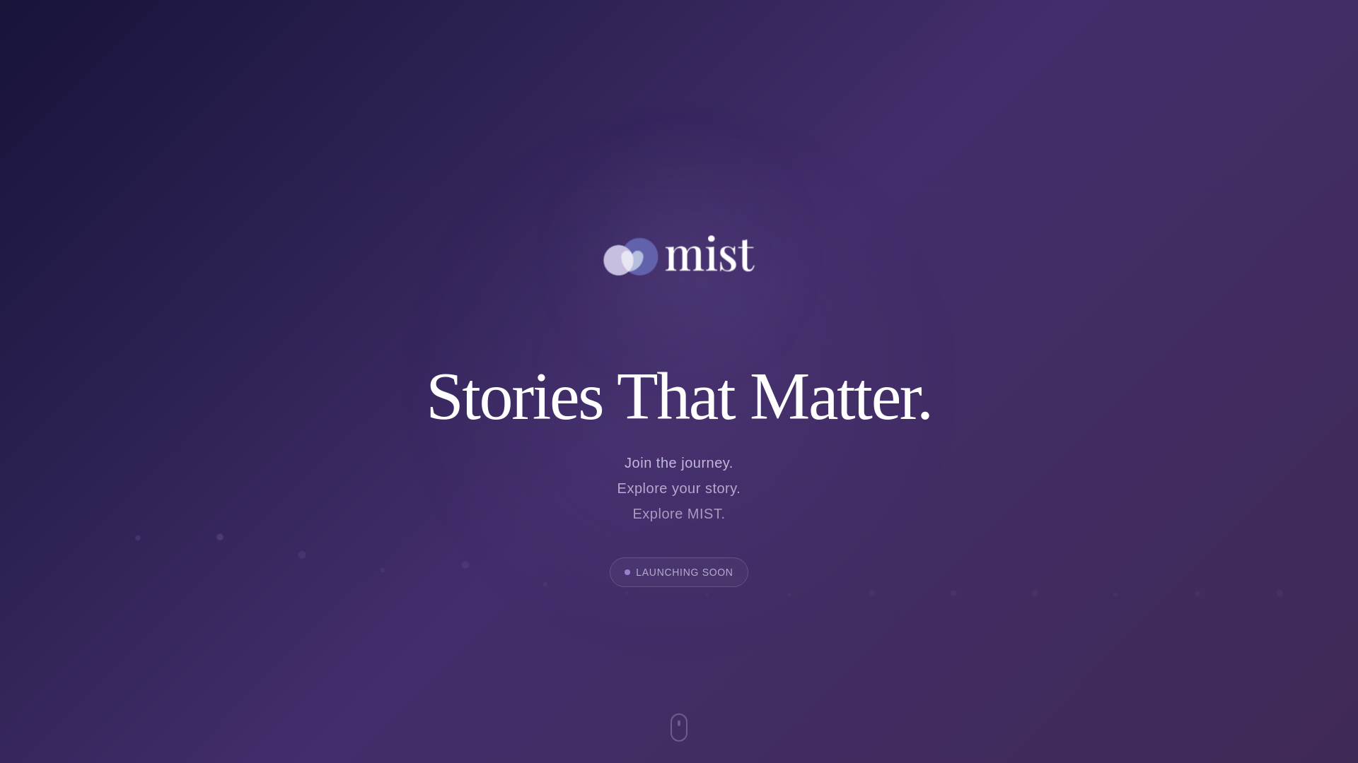 MIST - Stories That Matter