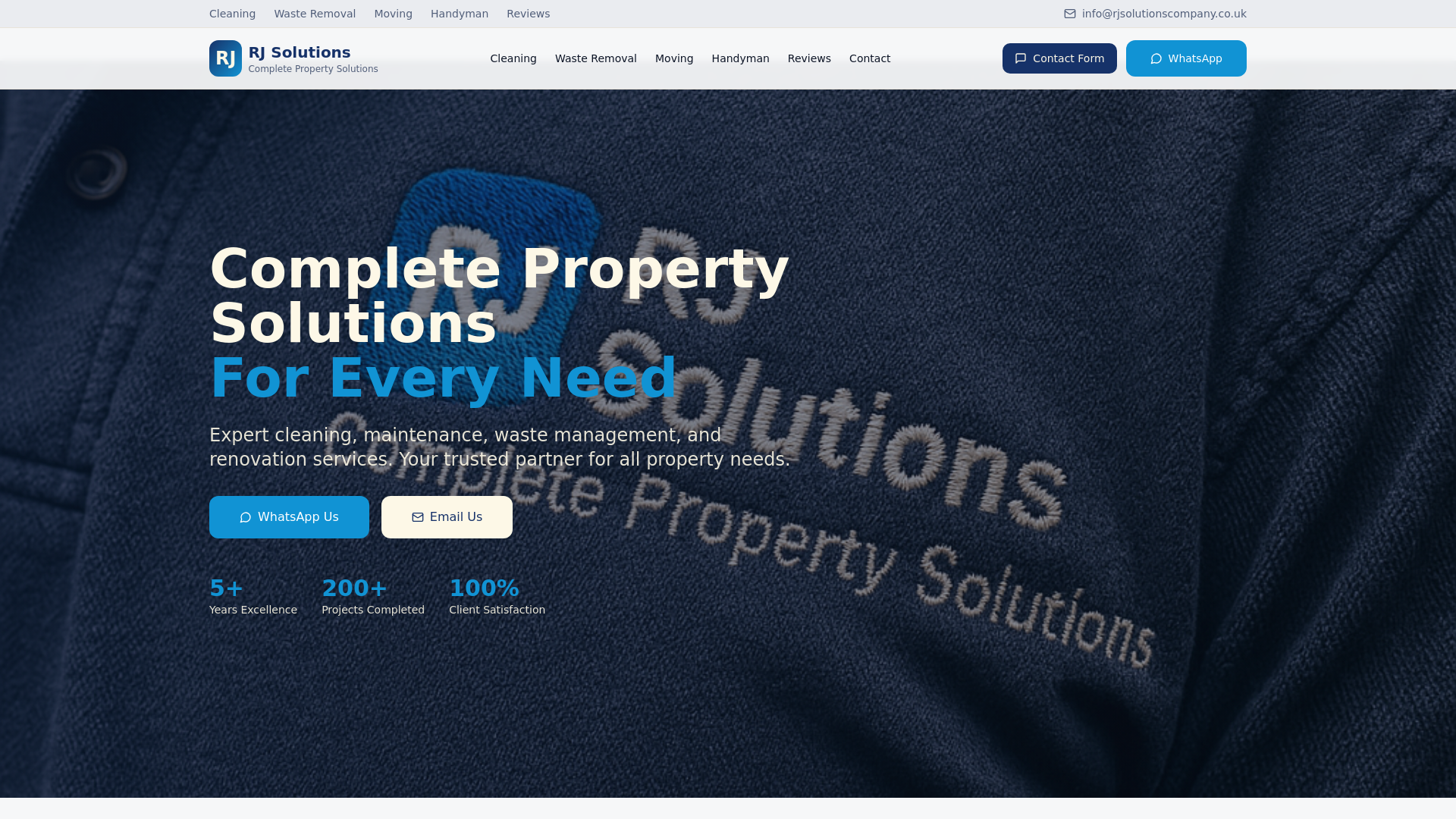 RJ Solutions - Complete Property Solutions & Services