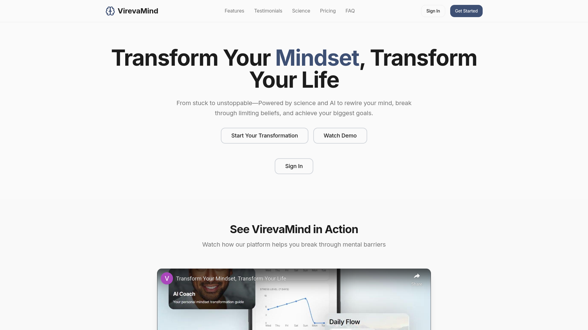 Mindset - Mental Health & Personal Growth App