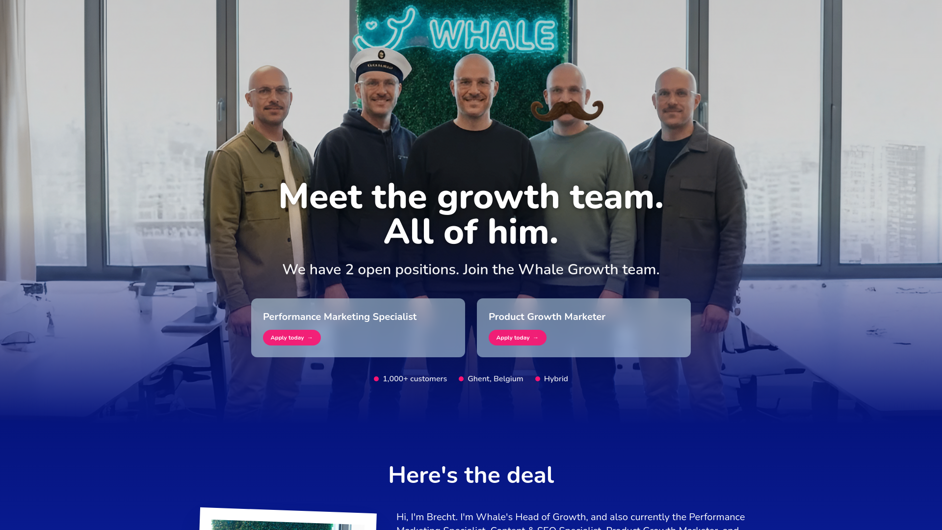 Join the Whale Growth Team