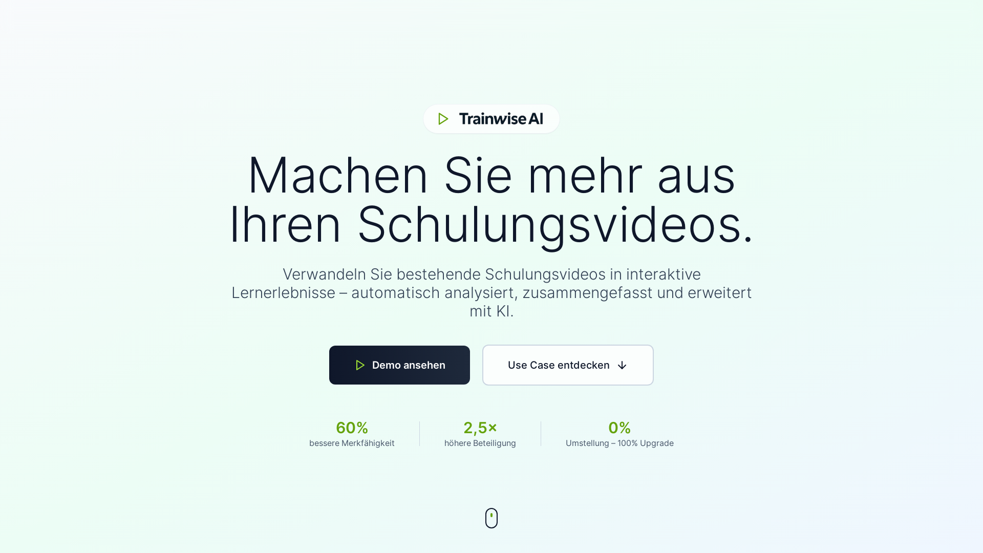 TrainWise AI - KI-gestützte Trainingsplattform