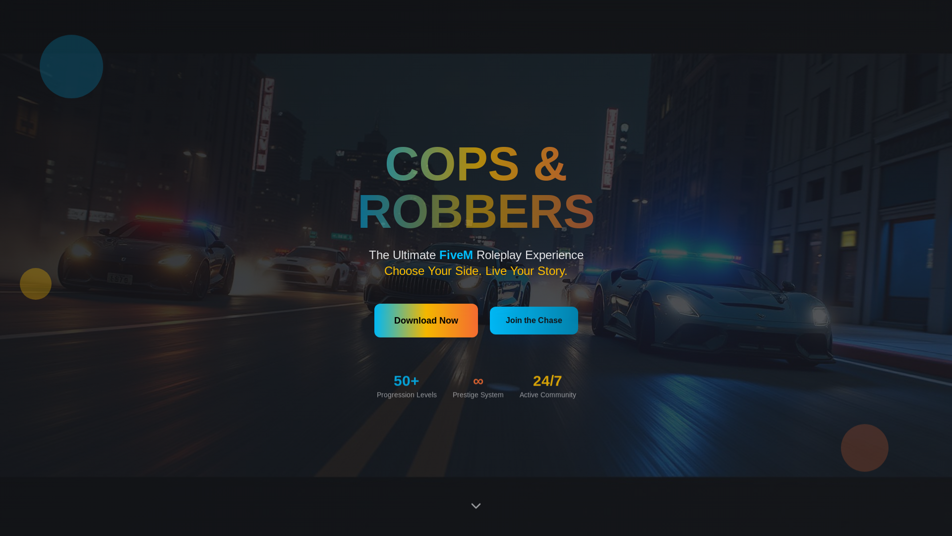 Cops & Robbers - Ultimate FiveM Roleplay Experience