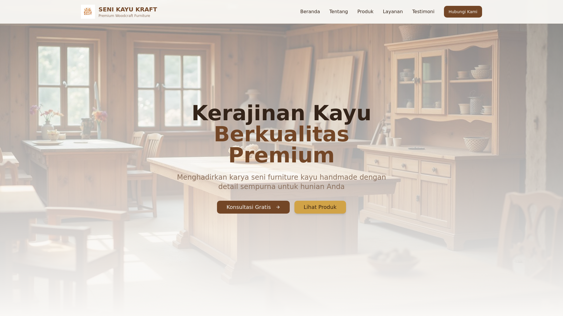 Kayu Craft - Furniture Kayu Premium Handmade