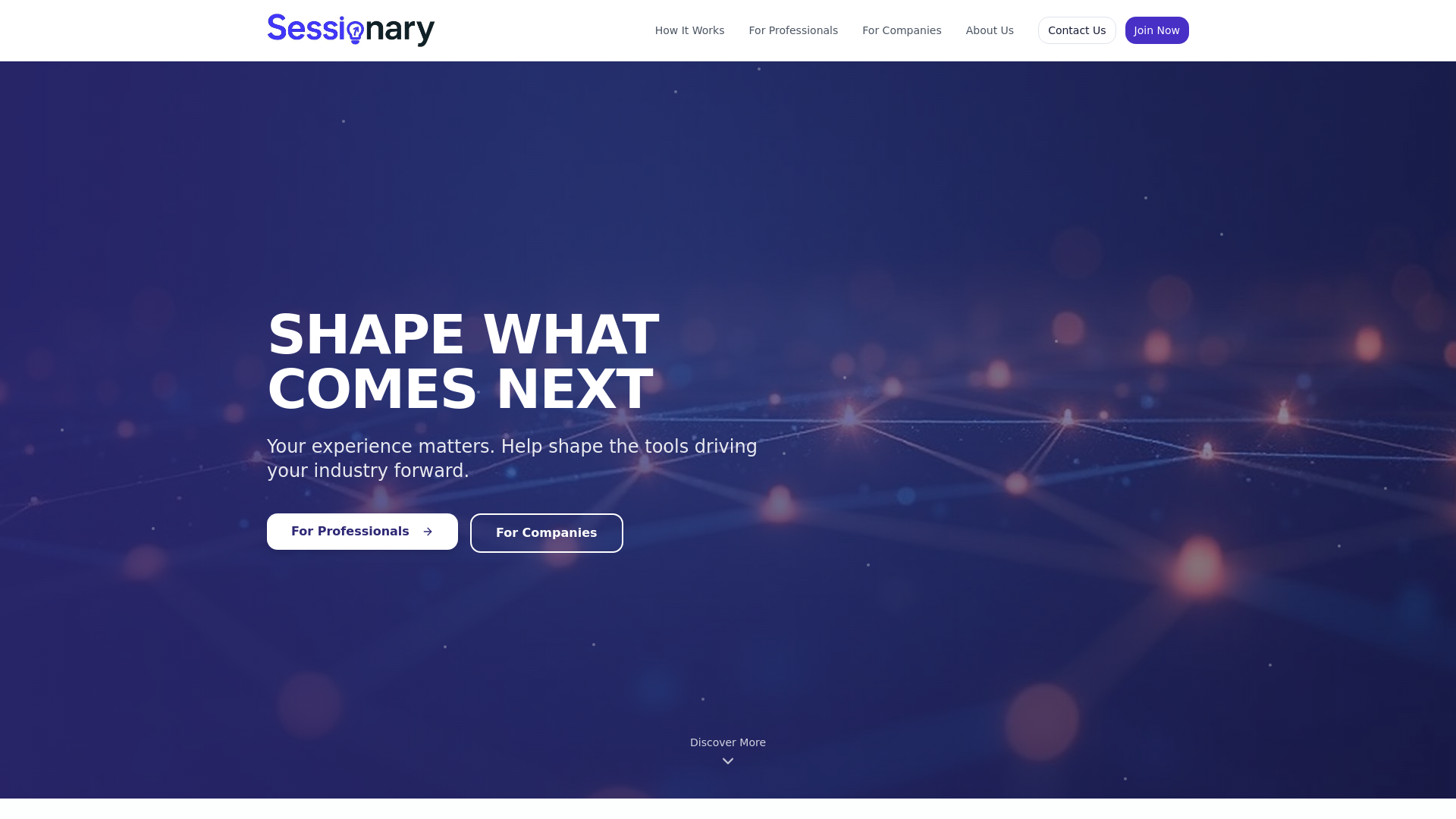 Sessionary - Connect Through Meaningful Conversations