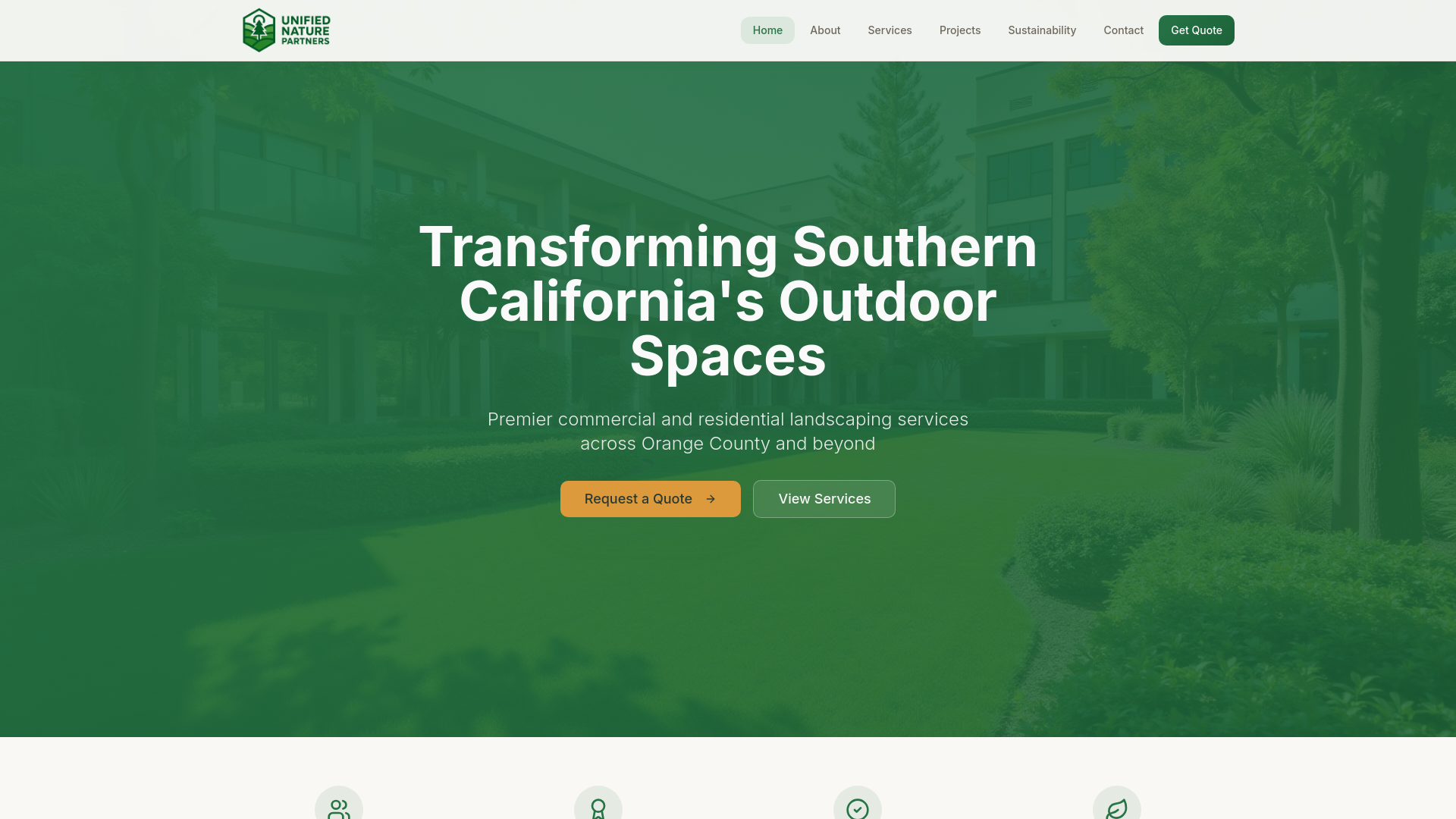 Unified Nature Partners | Premier Landscaping Services in Southern ...