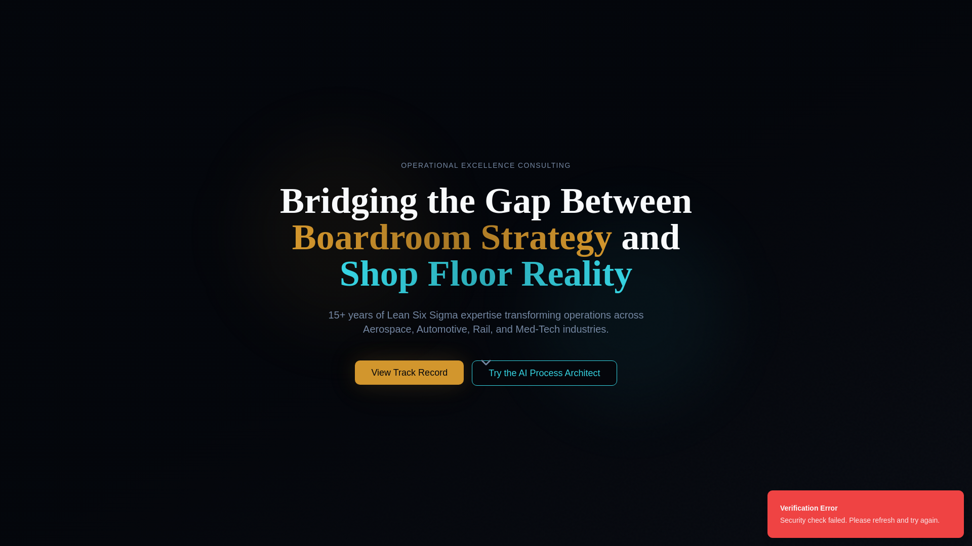 Solent Consulting | Operational Excellence & Lean Six Sigma