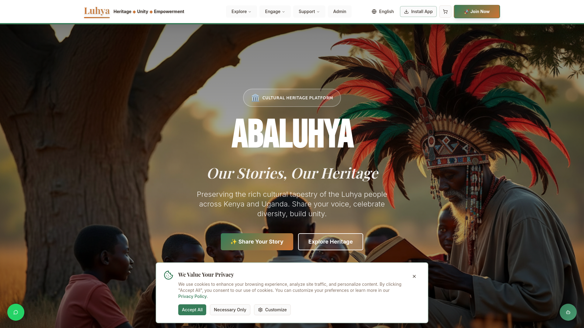 Luhya Heritage Hub - Abaluhya Digital Cultural Heritage