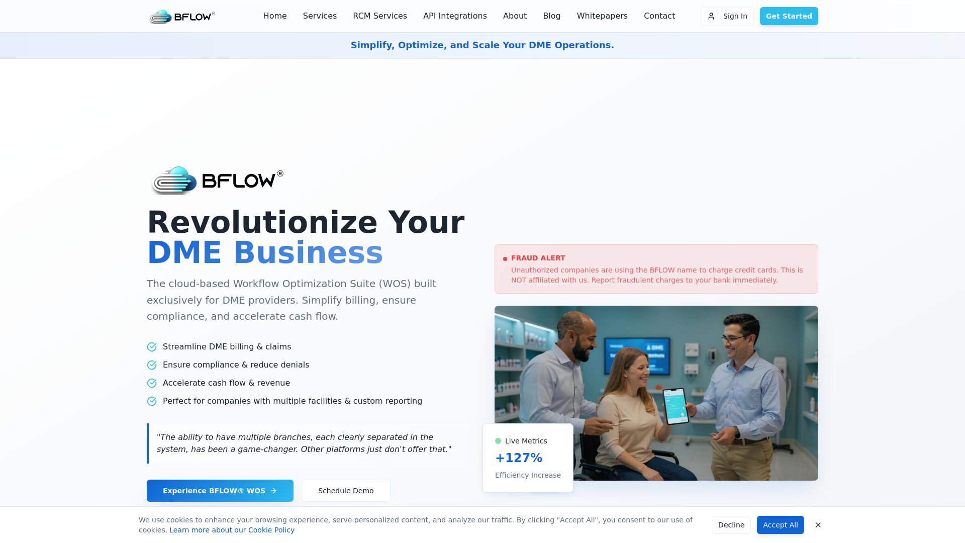 BFLOW® Solutions - Revolutionize Your DME Business