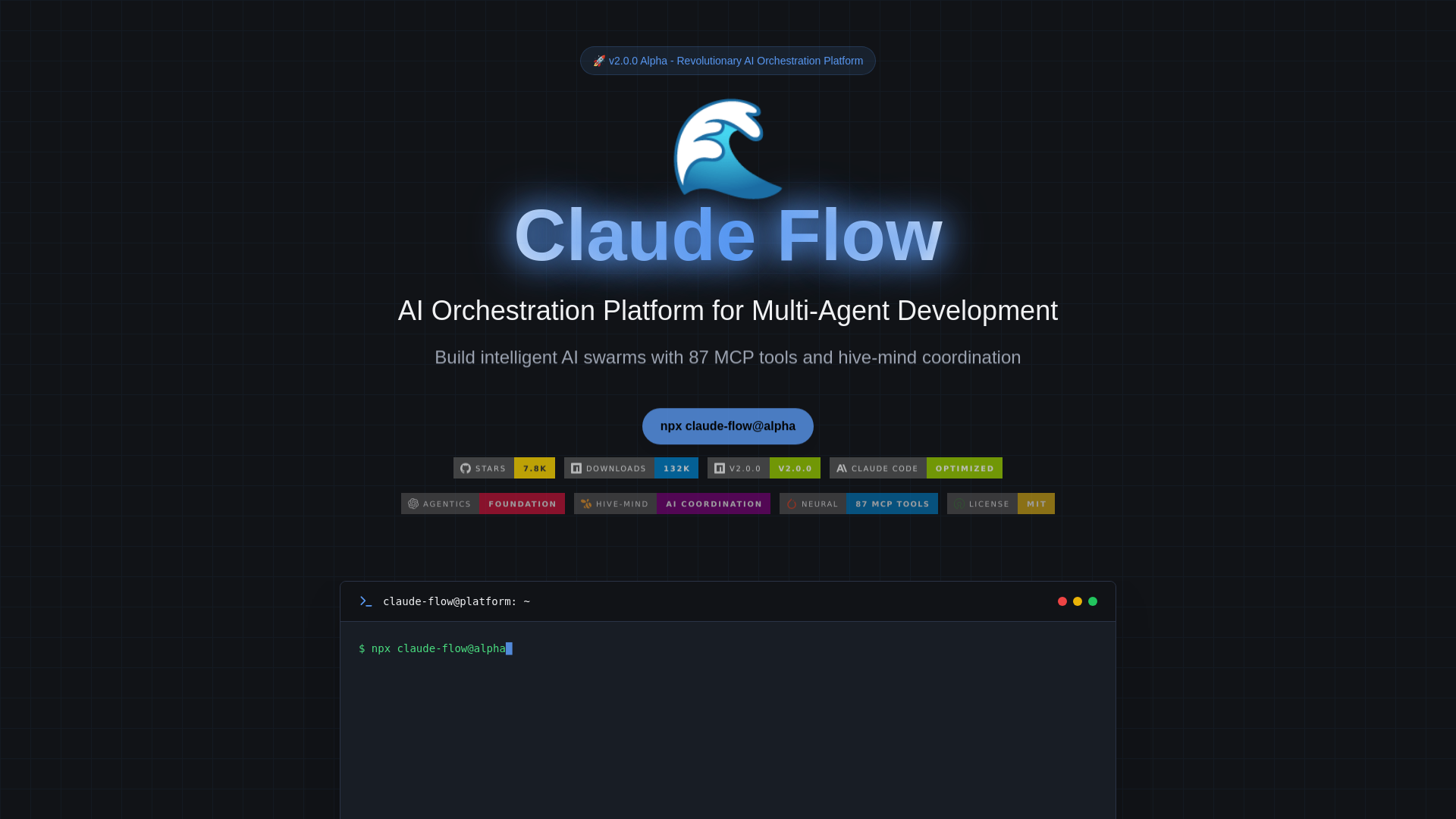 Claude Flow | Leading AI Orchestration Platform for Claude | Multi ...
