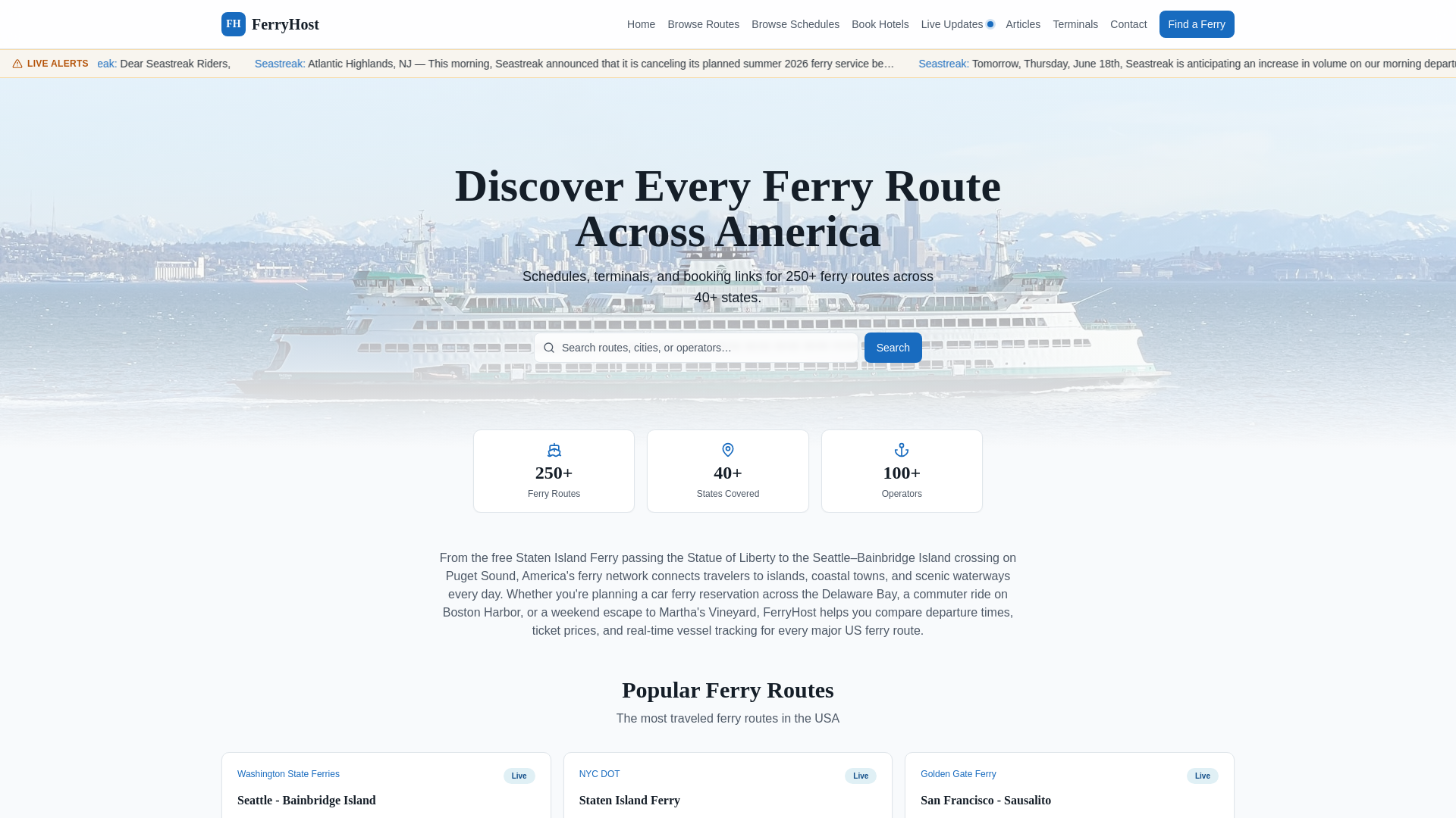 How Us Ferry Systems Are Modernizing In 2026 A Travelers Guide | FerryHost