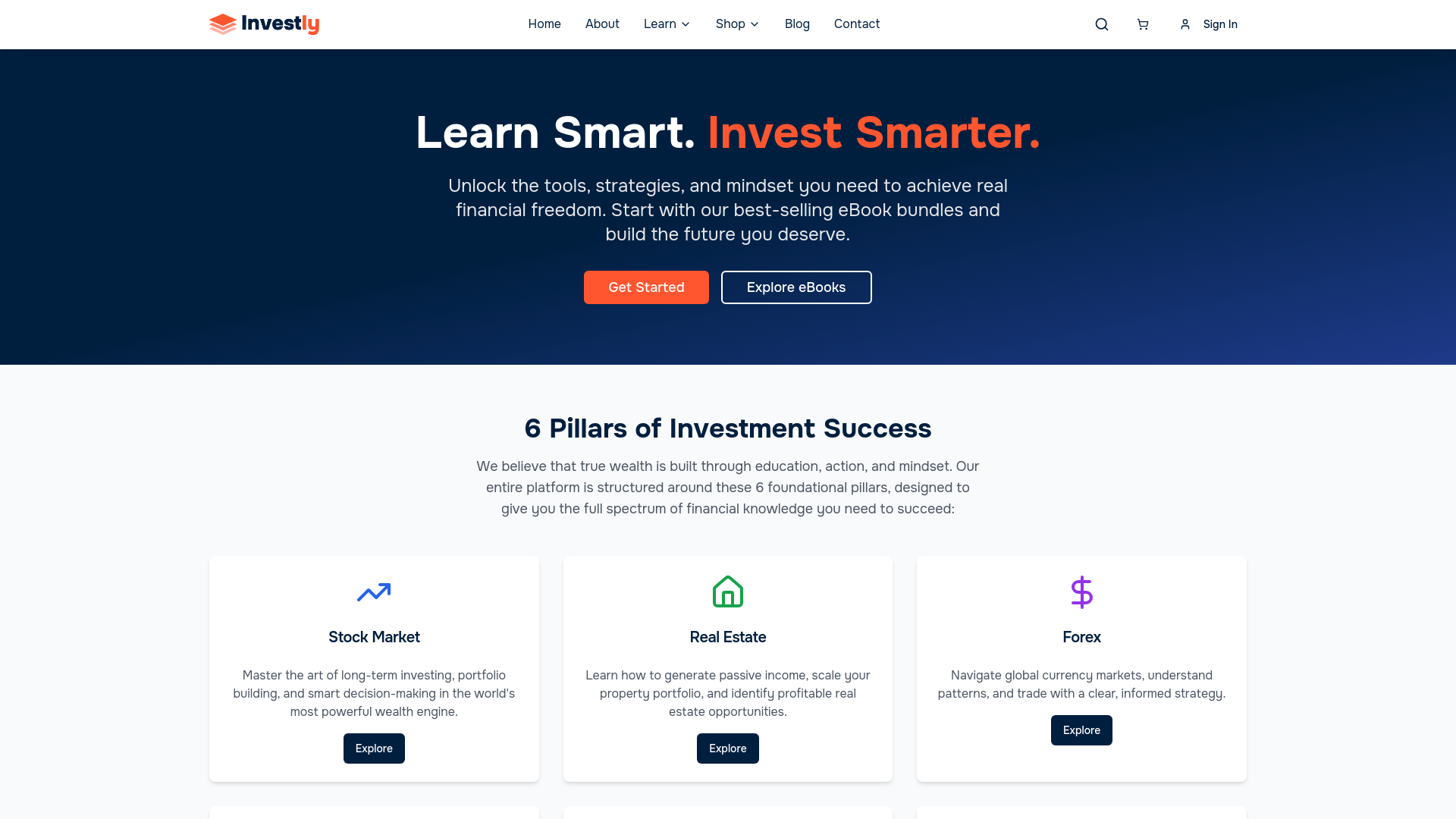 Investly - Master Your Investment Journey