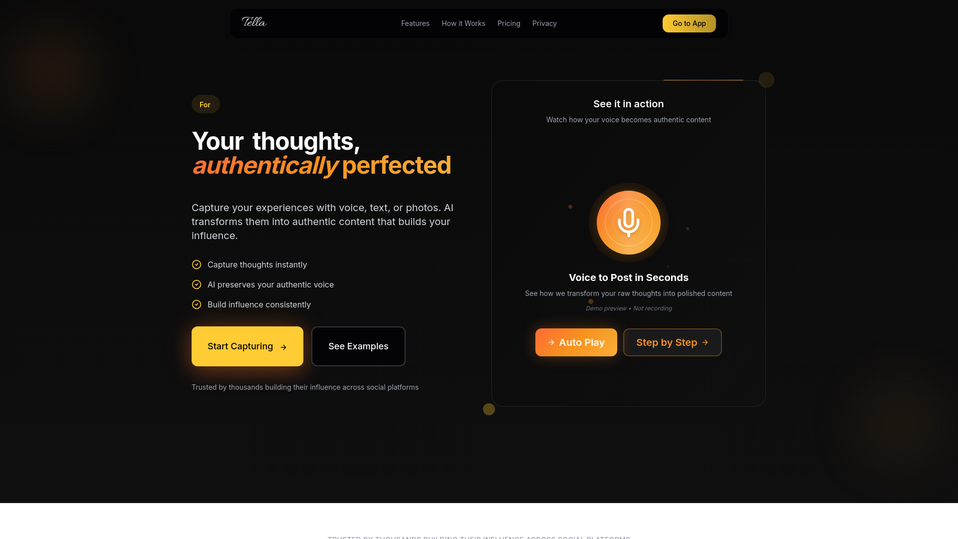 Tella - Your story, perfected