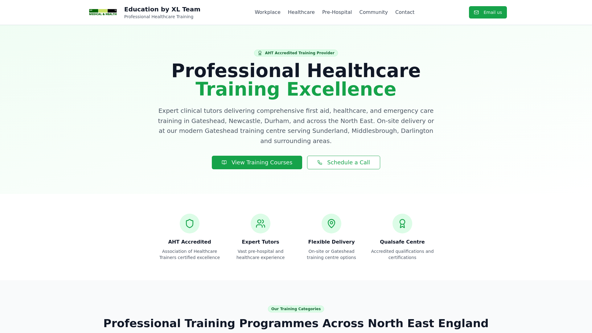My First Aid Training - Professional Healthcare Training Courses ...