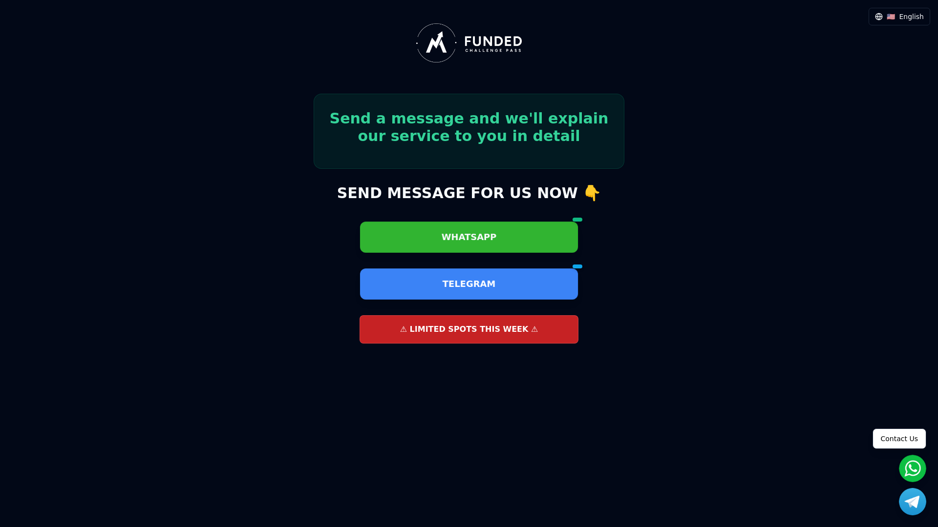 Funded Challenge Pass