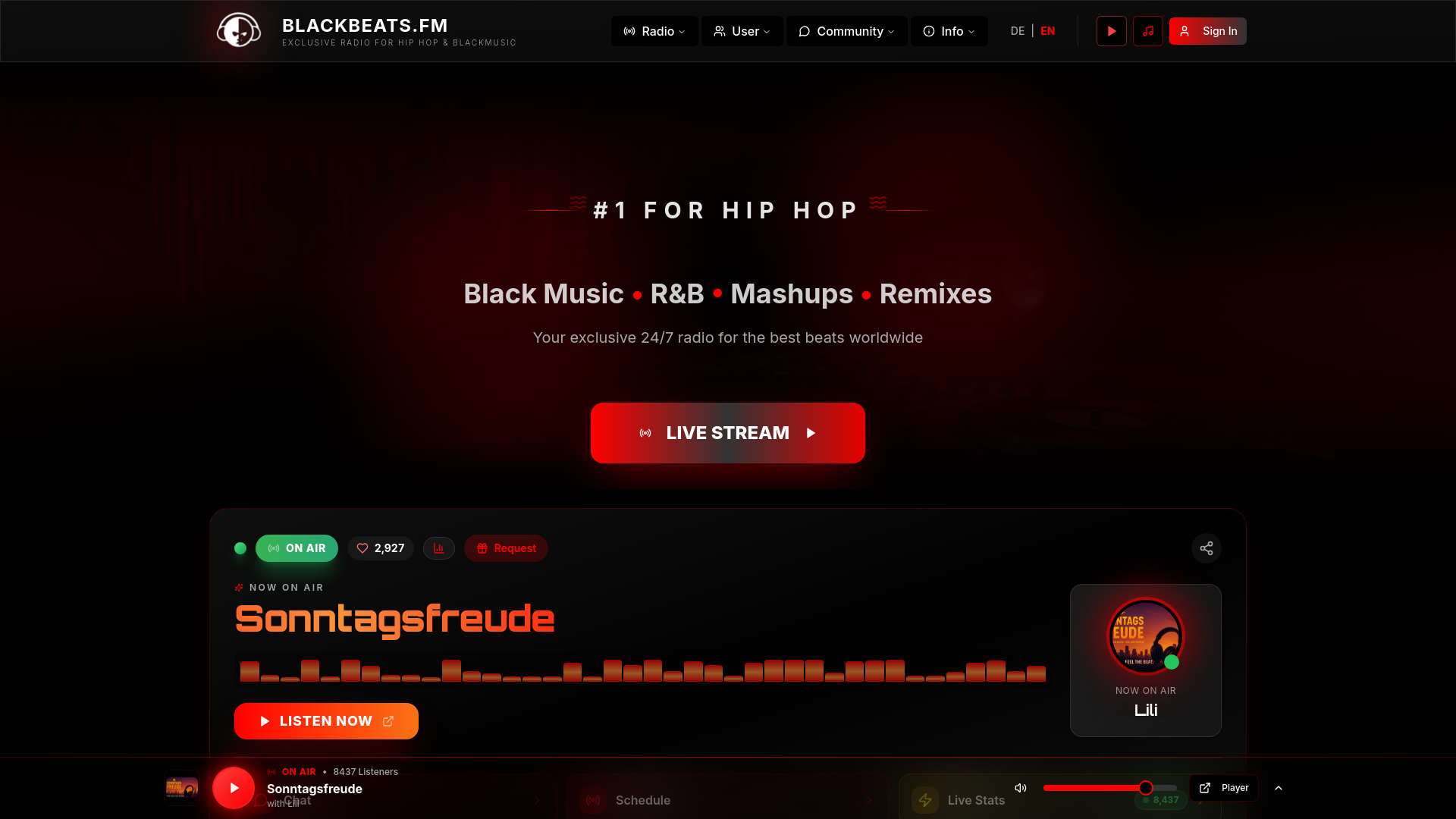 BlackBeats.FM - Hip Hop & Black Music Radio Live