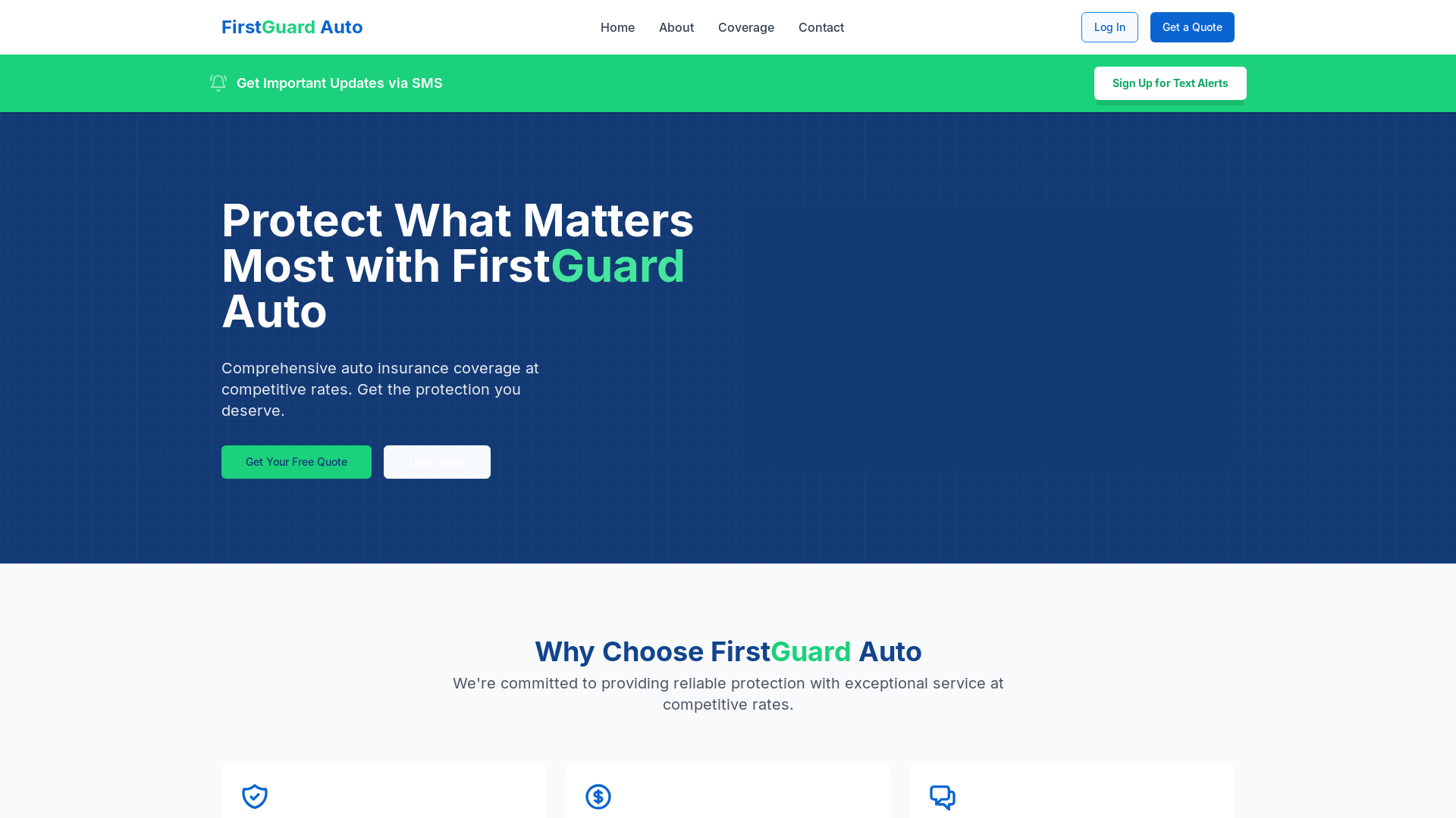 First Guard Auto Insurance | Reliable Protection on the Road
