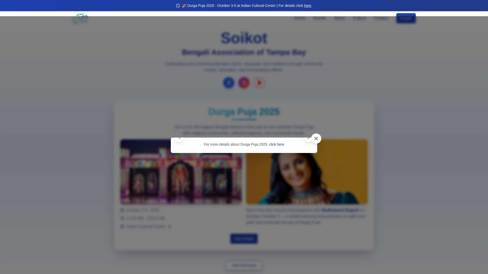 Soikot - Bengali Association of Tampa Bay