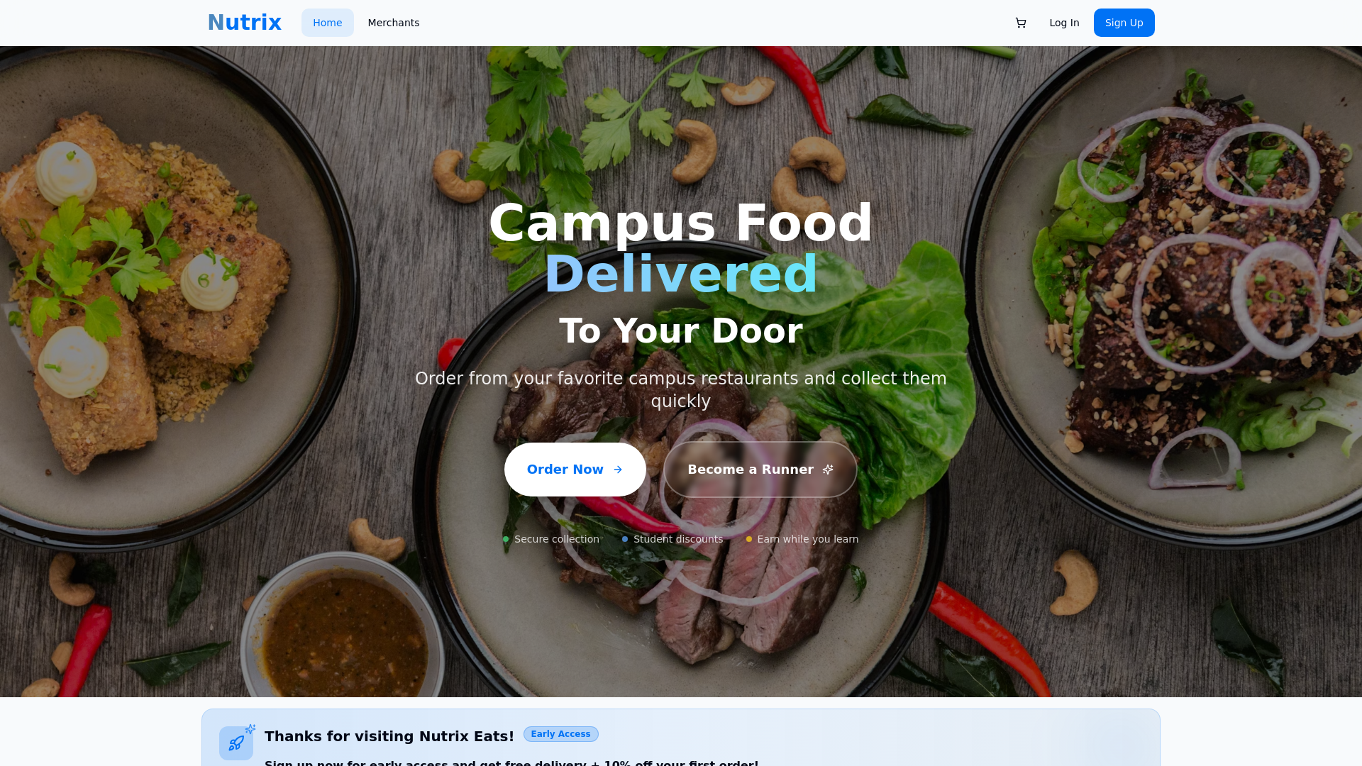 Nutrix - University Food Delivery