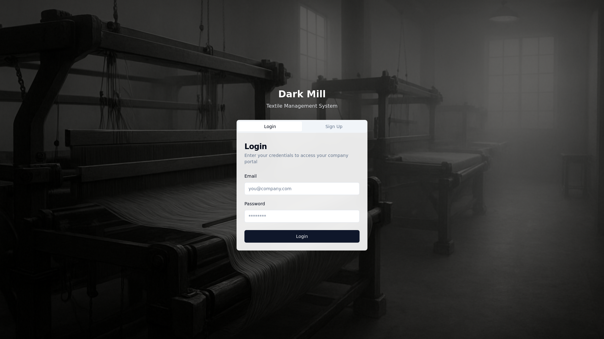 Dark Mill - Textile Management