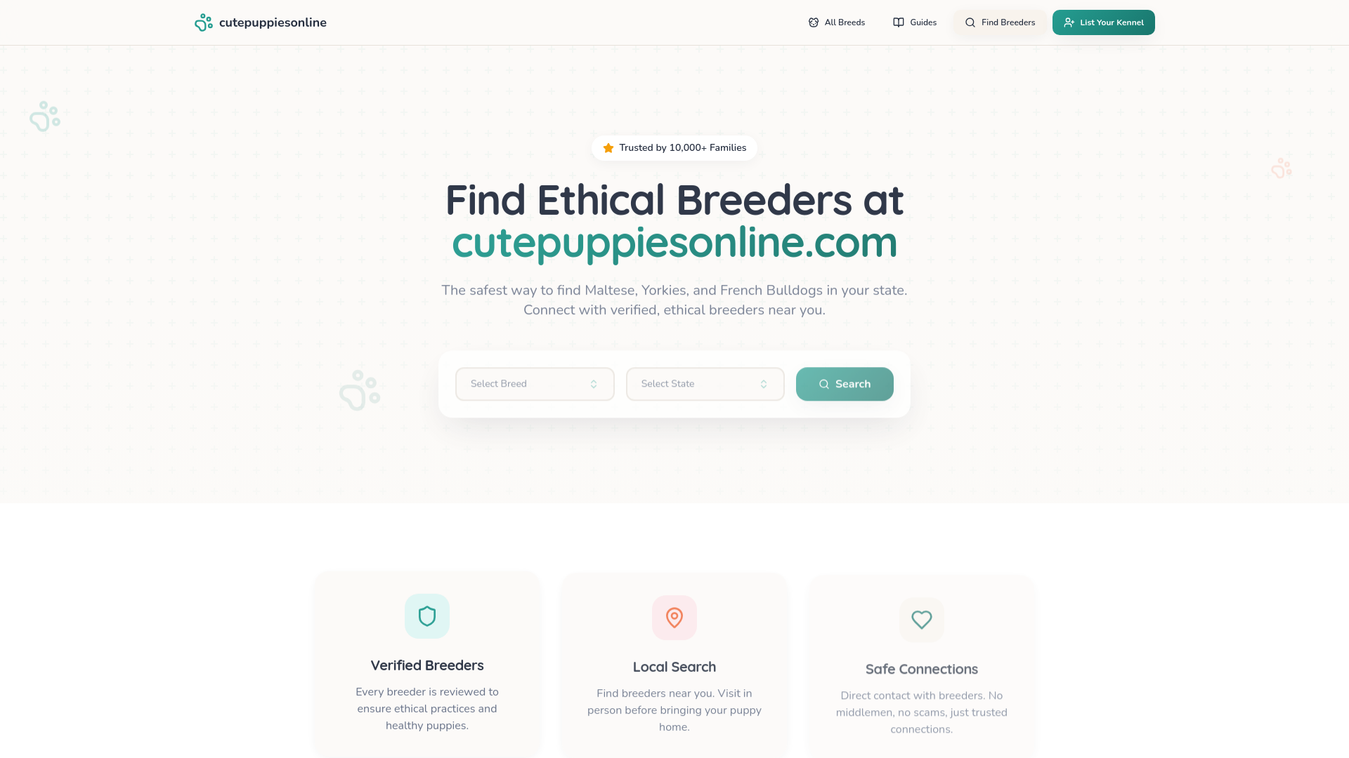 Cute Puppies Online - Find Ethical Dog Breeders