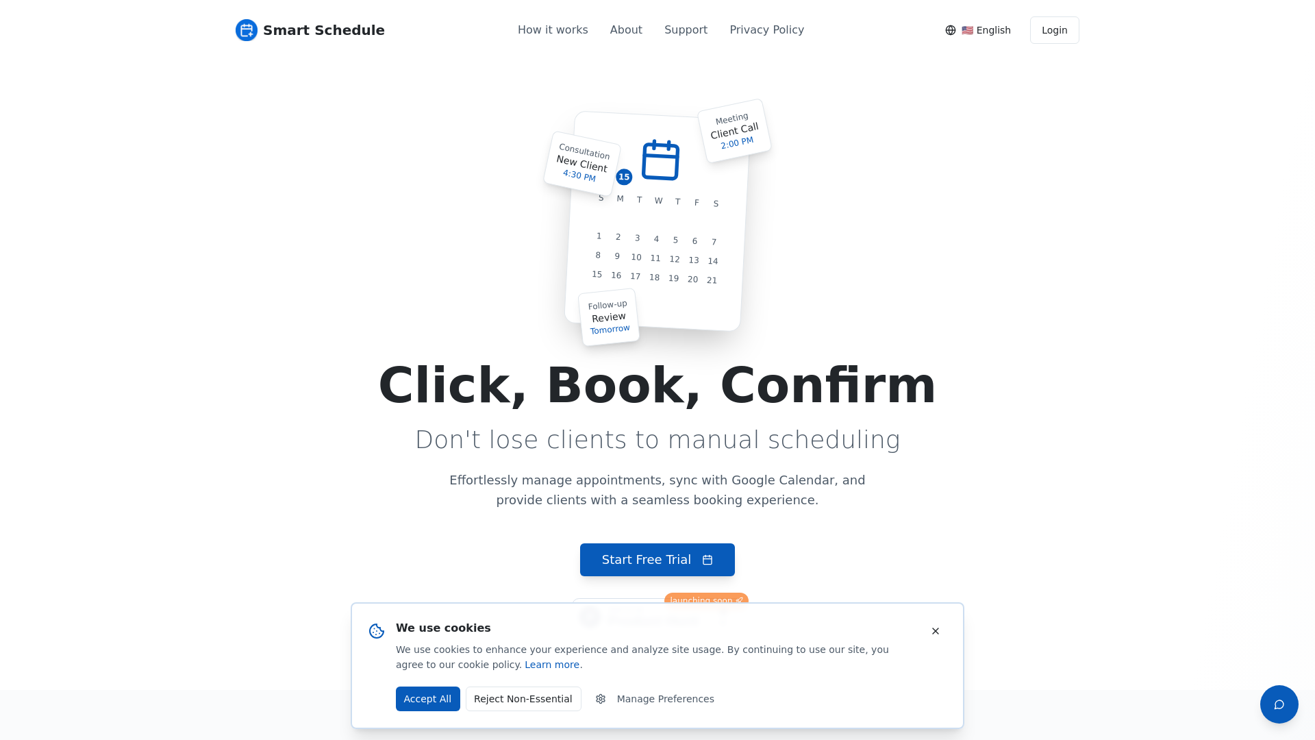Smart Schedule - Professional Appointment Scheduling