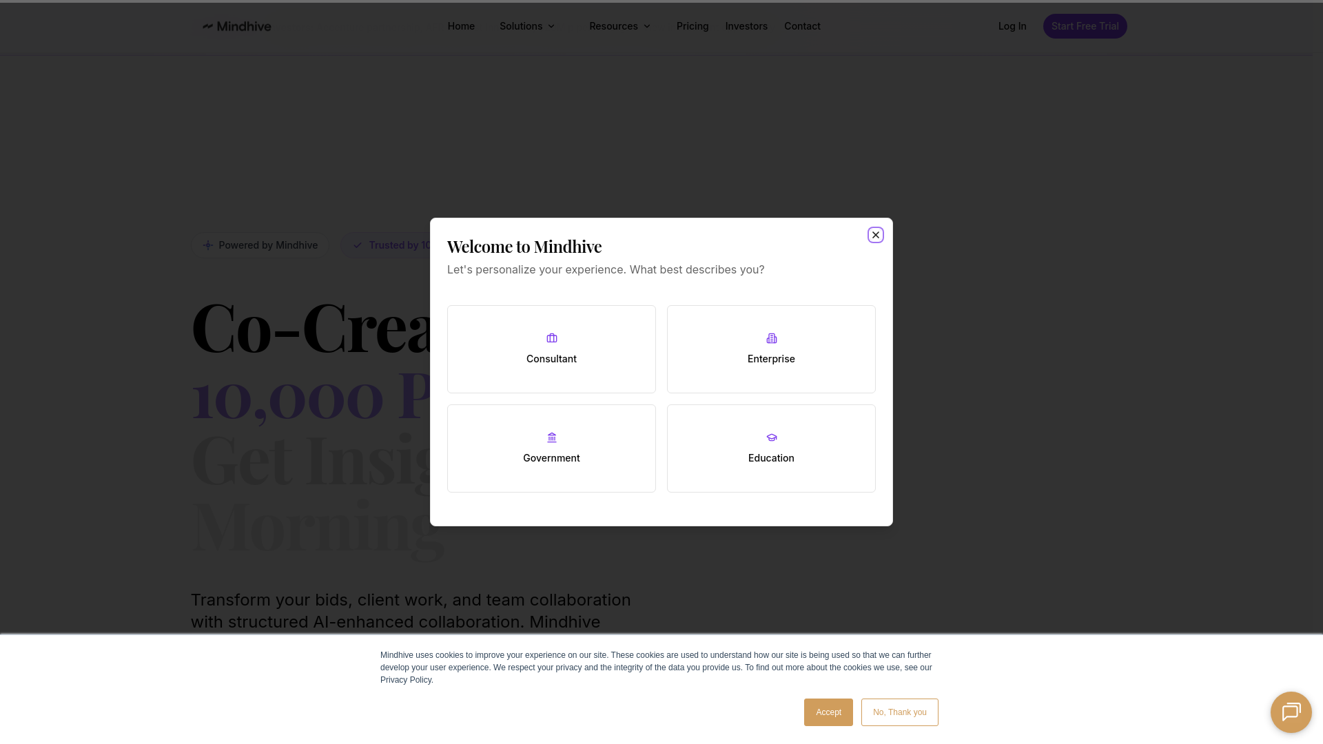 Mindhive Enterprise | Transform Strategic Intelligence Into Action
